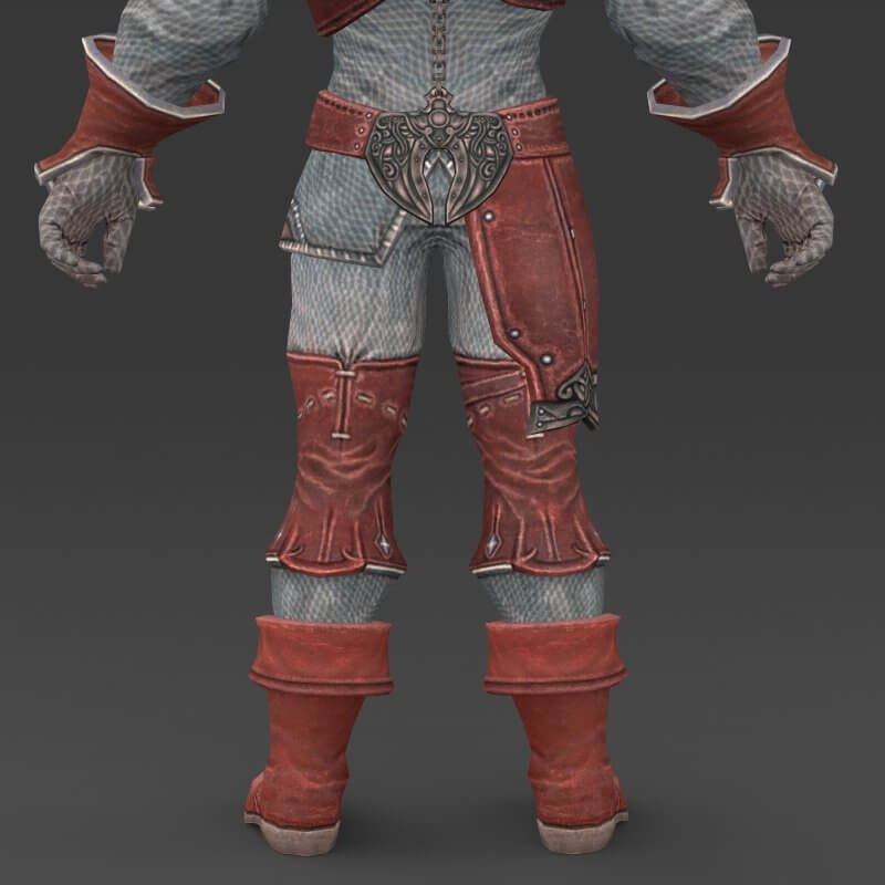 Fantasy Human Character - 3D Model by cghriggs