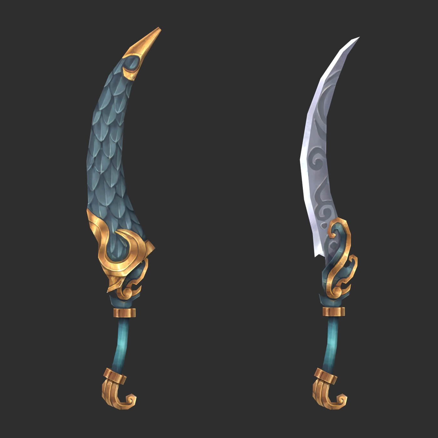 Fantasy Sword Collection Vol.02 - 3D Model by cghriggs