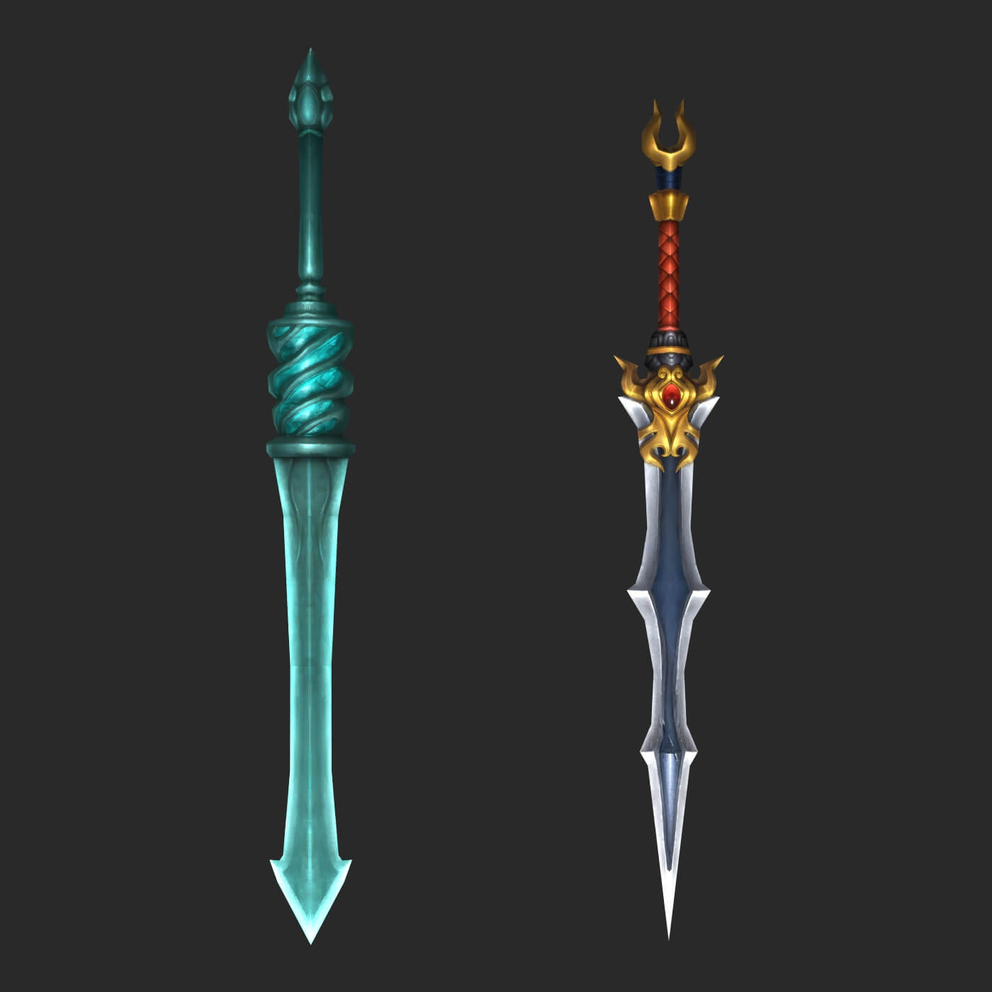 Fantasy Sword Collection Vol.03 - 3D Model by cghriggs