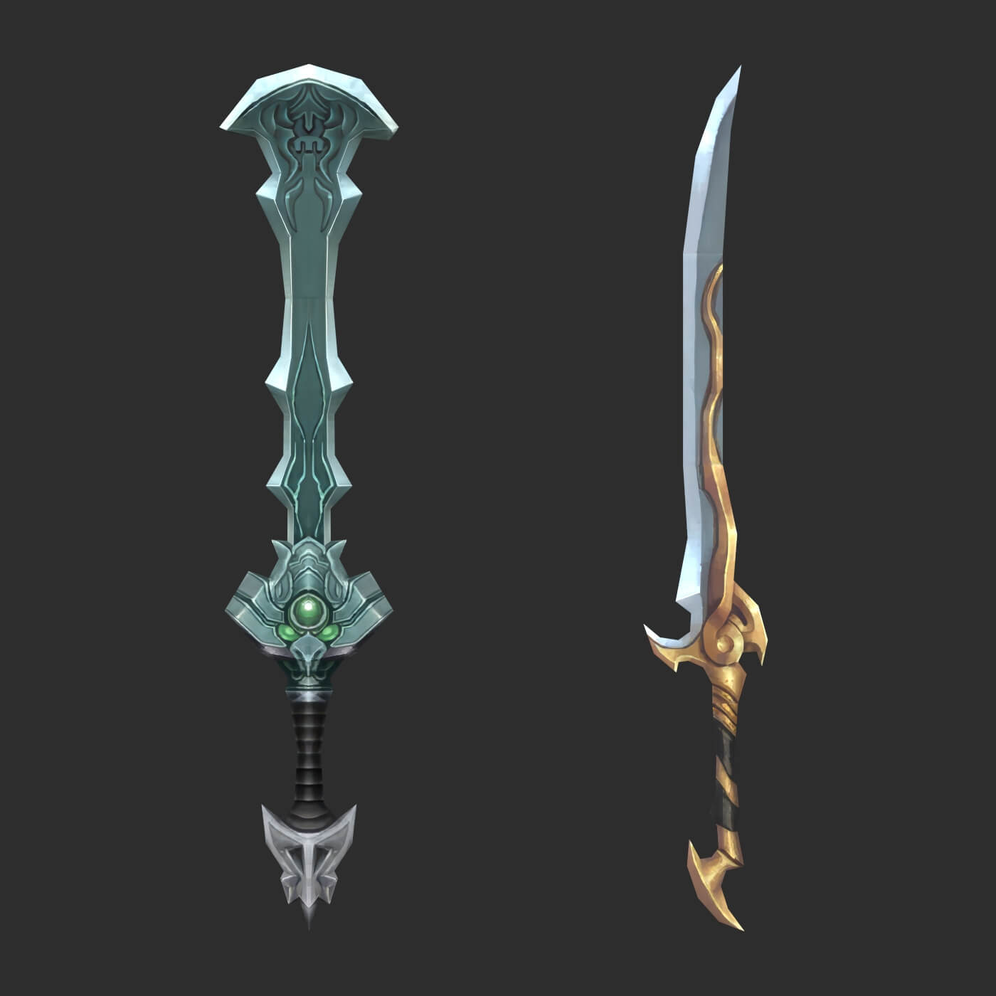 Fantasy Sword Collection Vol.05 - 3D Model by cghriggs