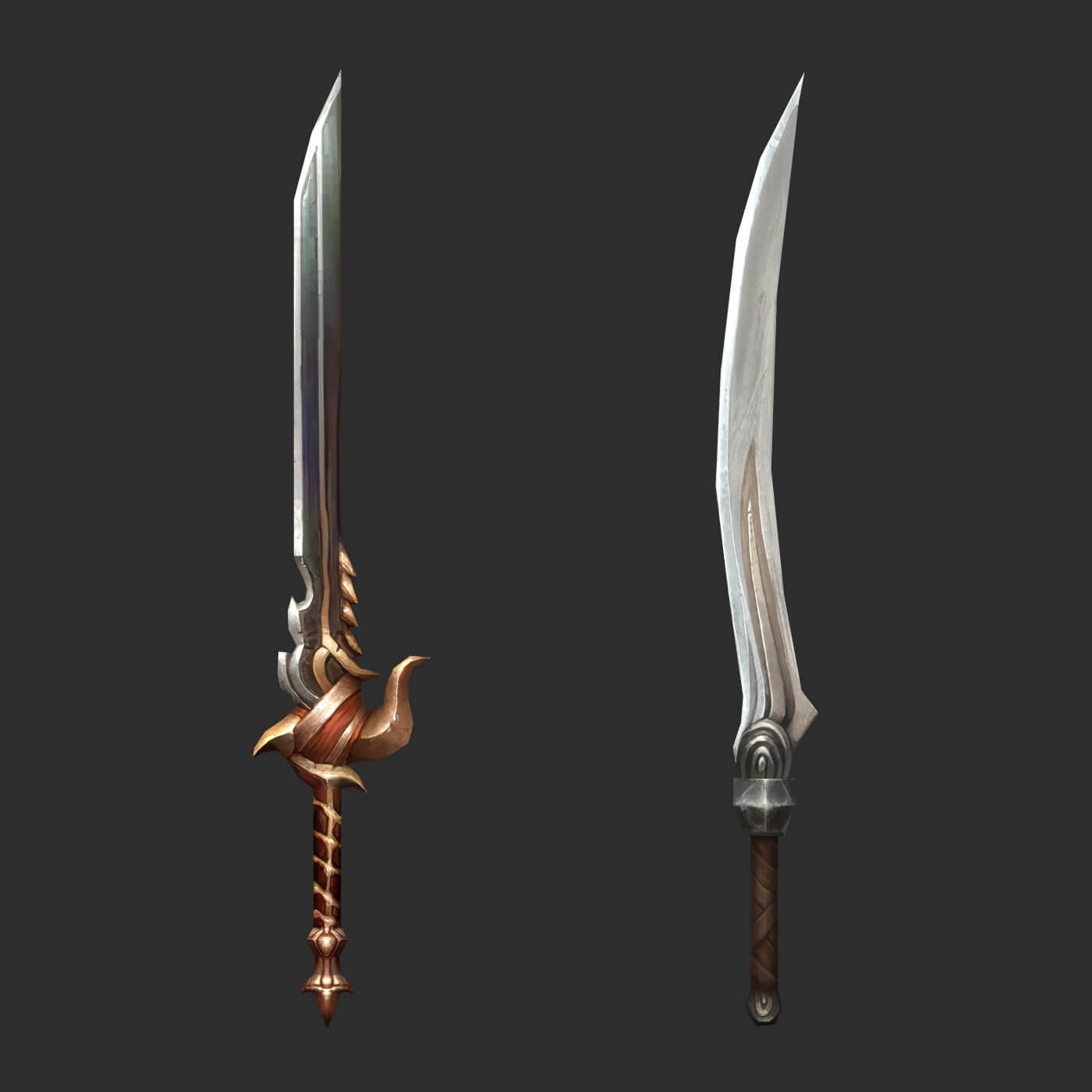 Fantasy Sword Collection Vol.05 - 3D Model by cghriggs