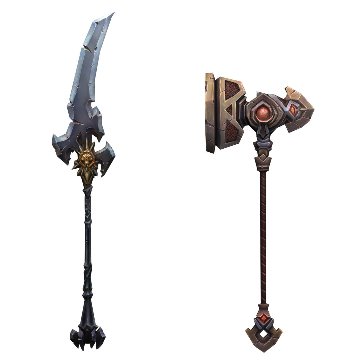 Fantasy Weapon Collection - 3D Model by cghriggs