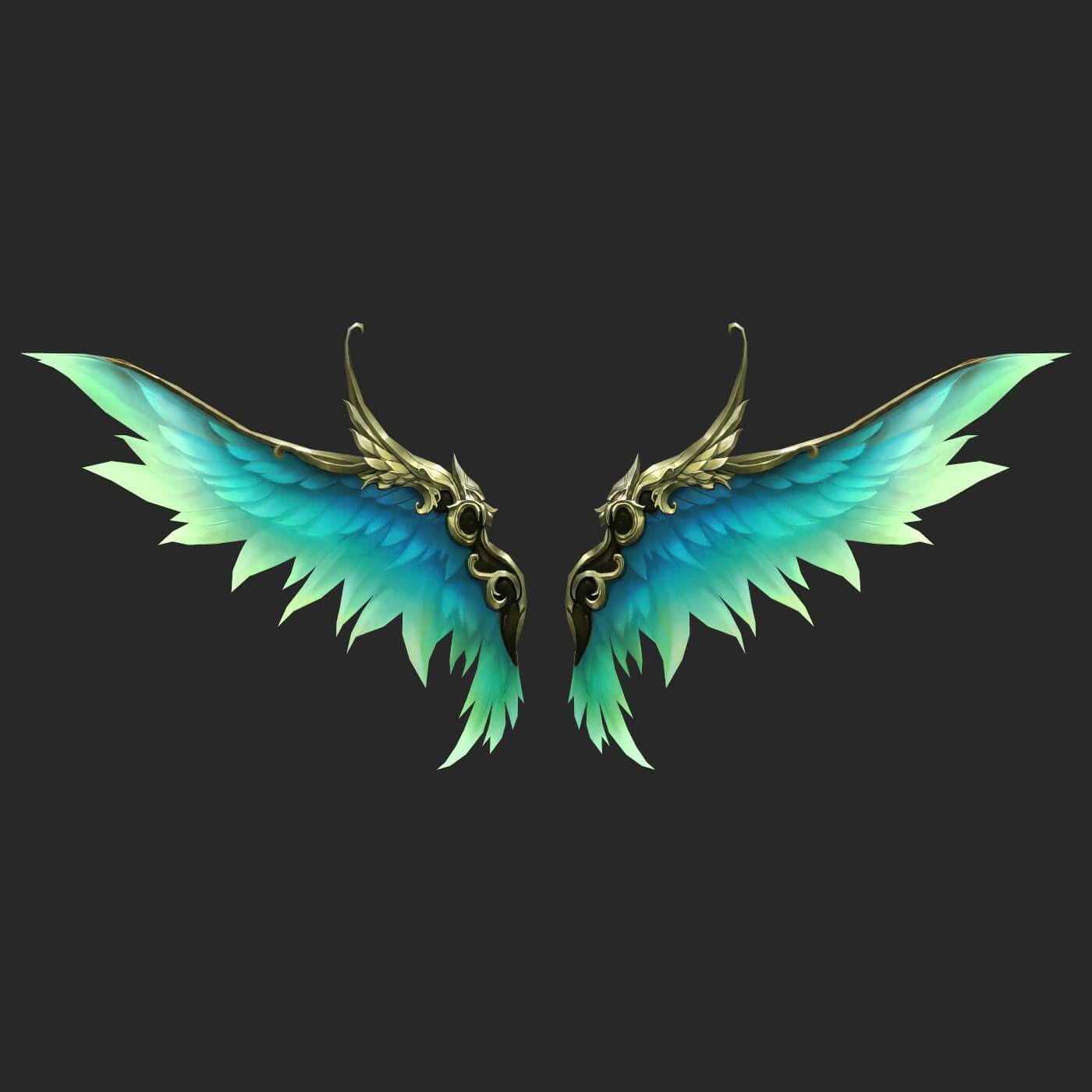 Fantasy Wing Collection - 3D Model by cghriggs