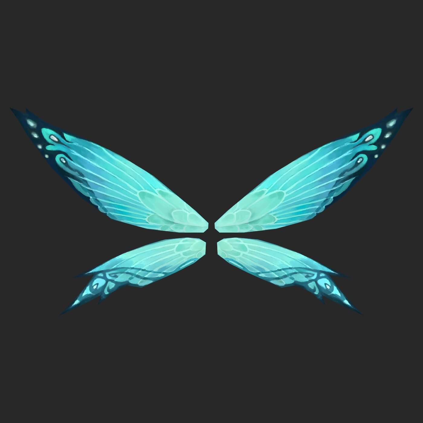 Fantasy Wing Collection - 3D Model by cghriggs