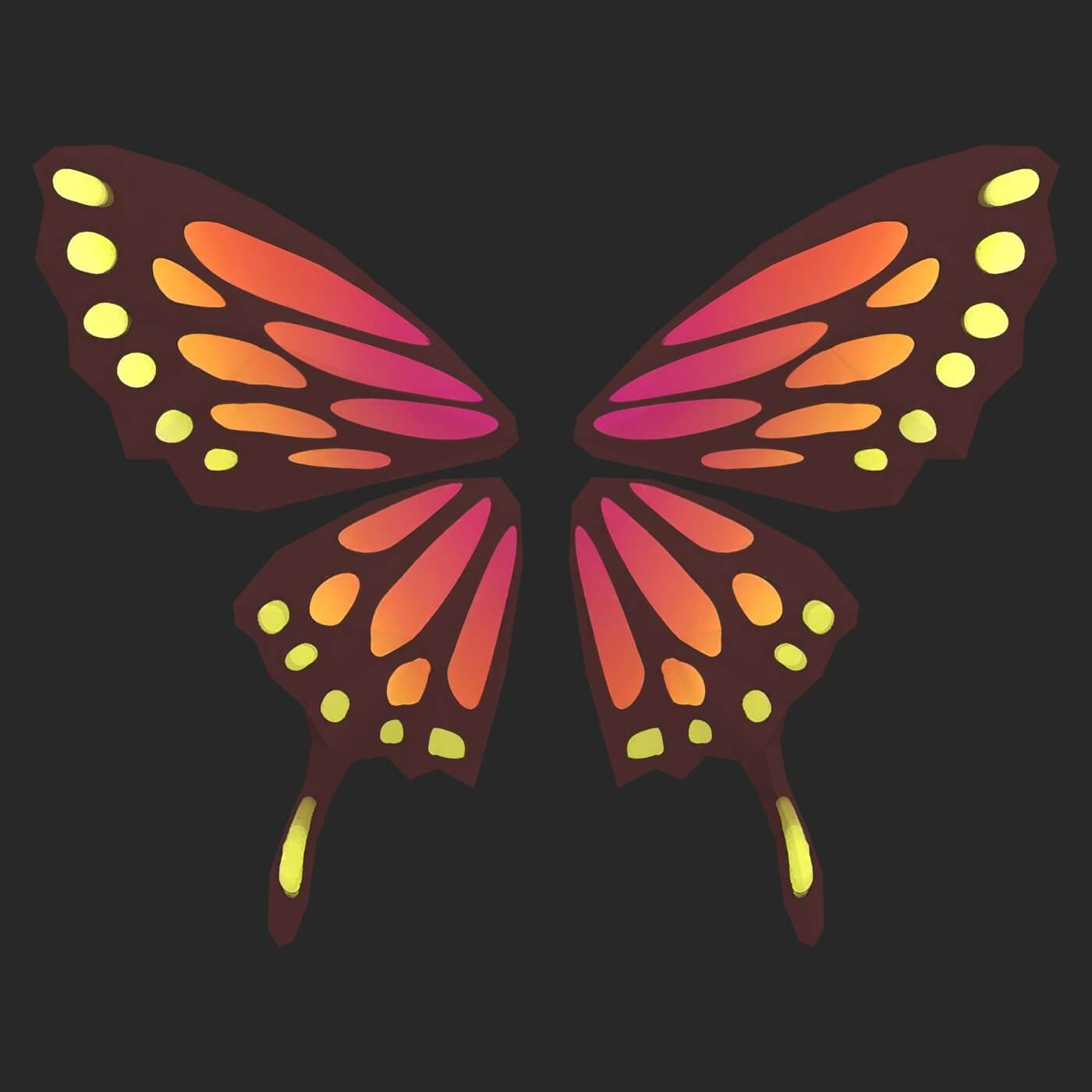 Fantasy Wing Collection - 3D Model by cghriggs