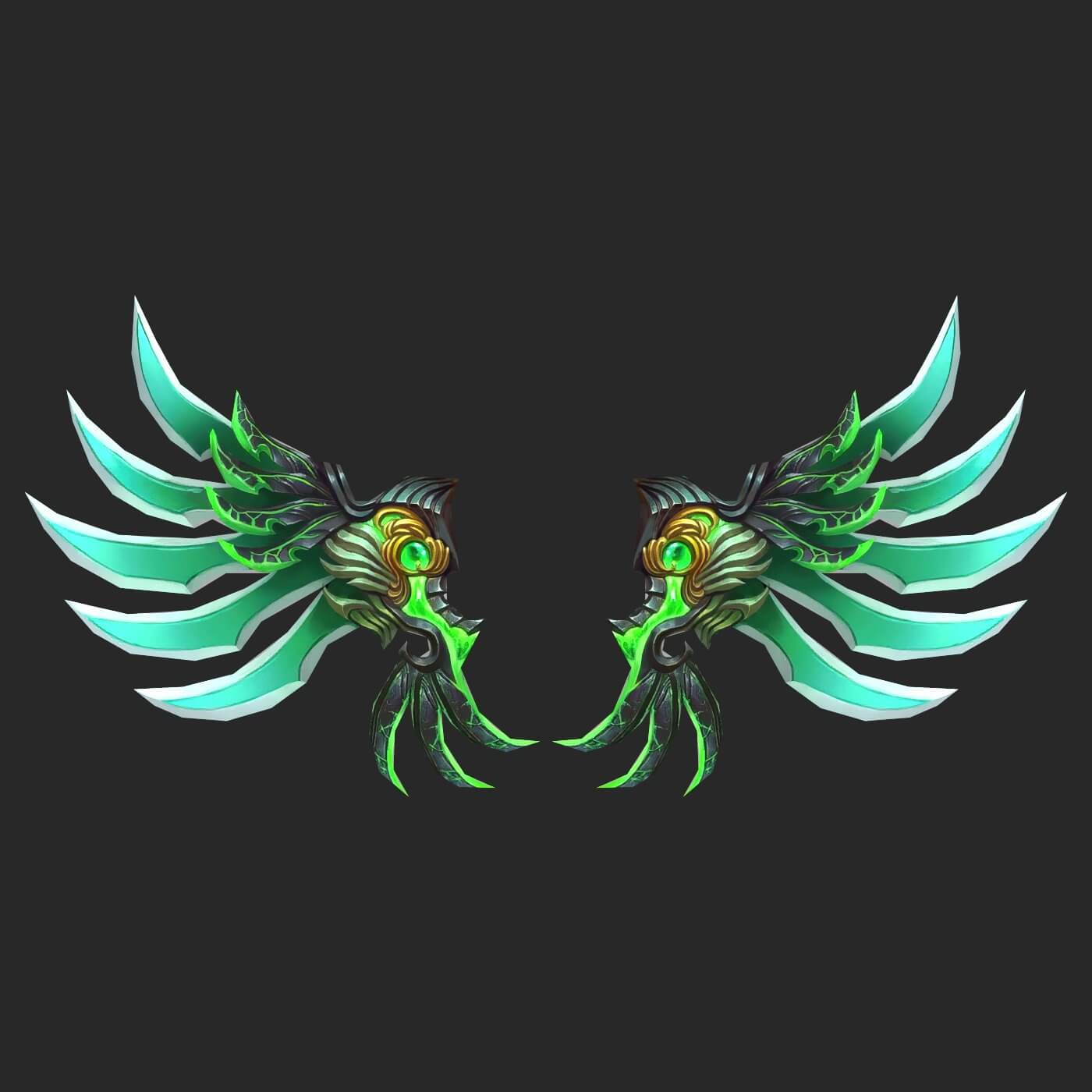 Fantasy Wing Collection - 3D Model by cghriggs