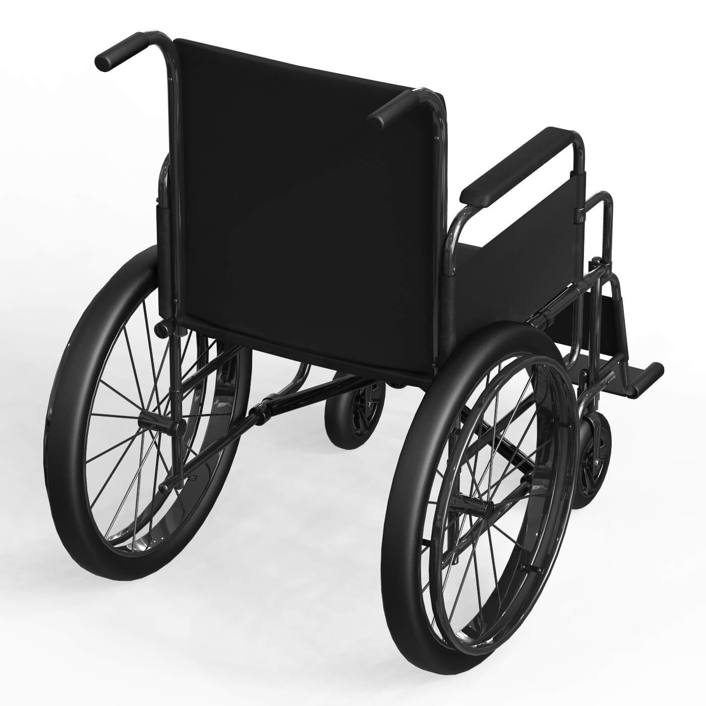 Wheelchair - 3D Model by cghriggs