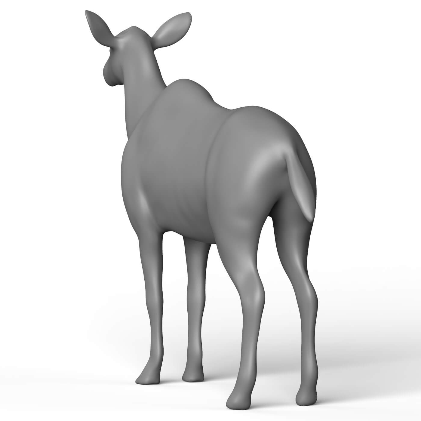 Kudu Base Mesh - 3D Model by CGHub