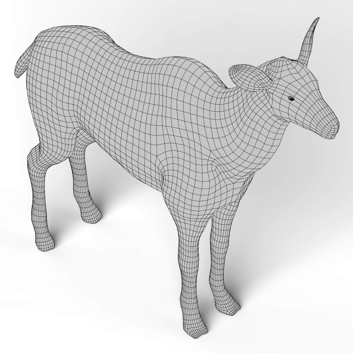 Kudu Base Mesh - 3D Model by CGHub