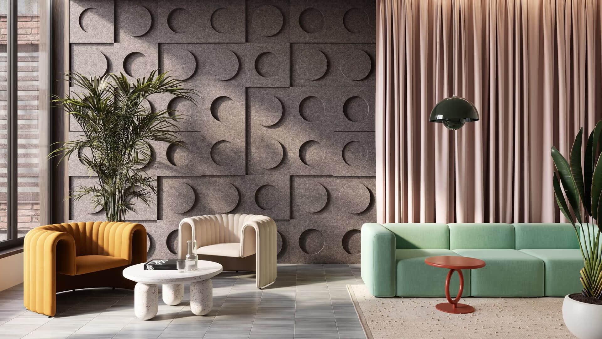 Lounge 3D Render, Digital Art by cgifurniture