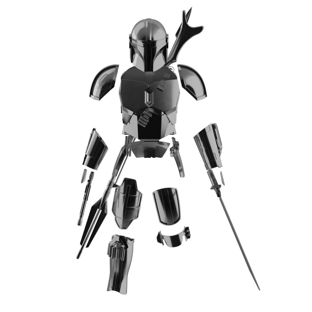 Mandalorian Cosplay Kit - 3D Print Model by CGIKnights