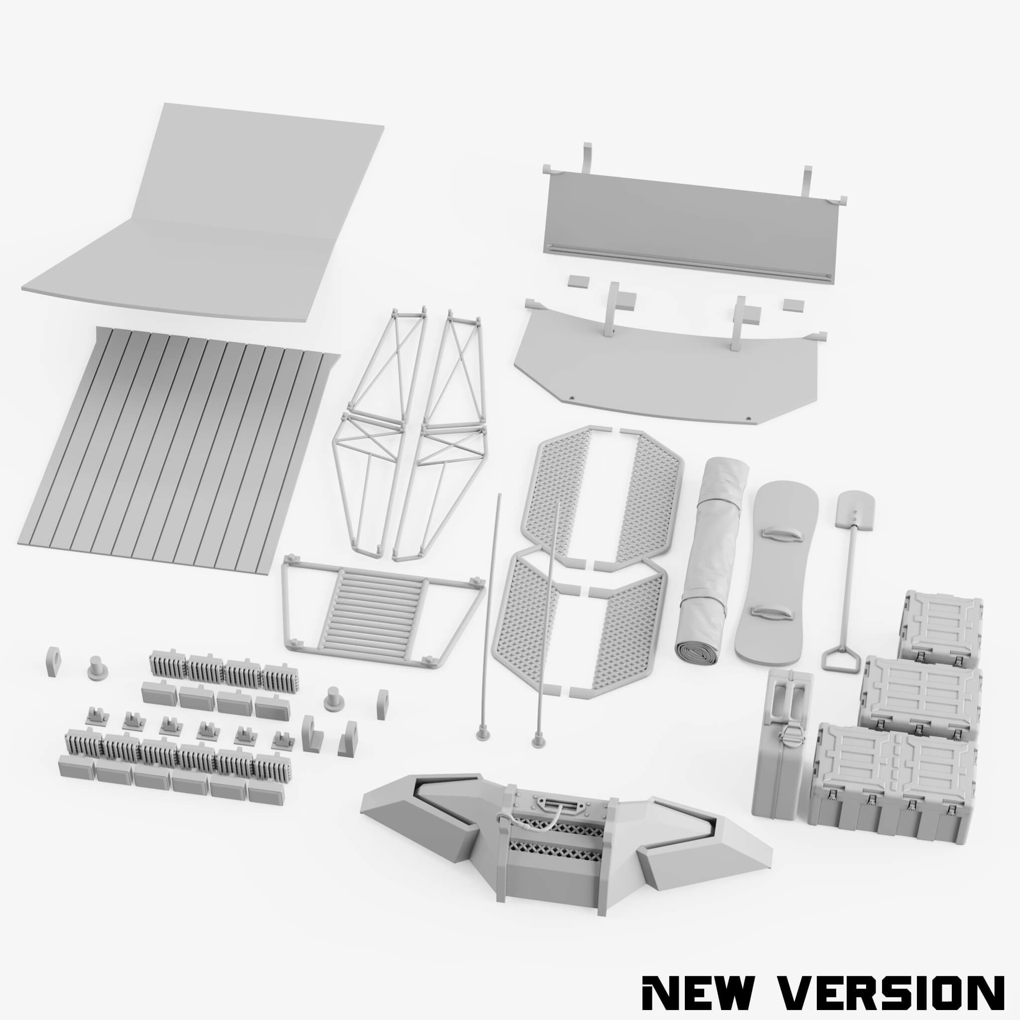 Tesla Cybertrack SUV Cover - 3D Model by CGIKnights