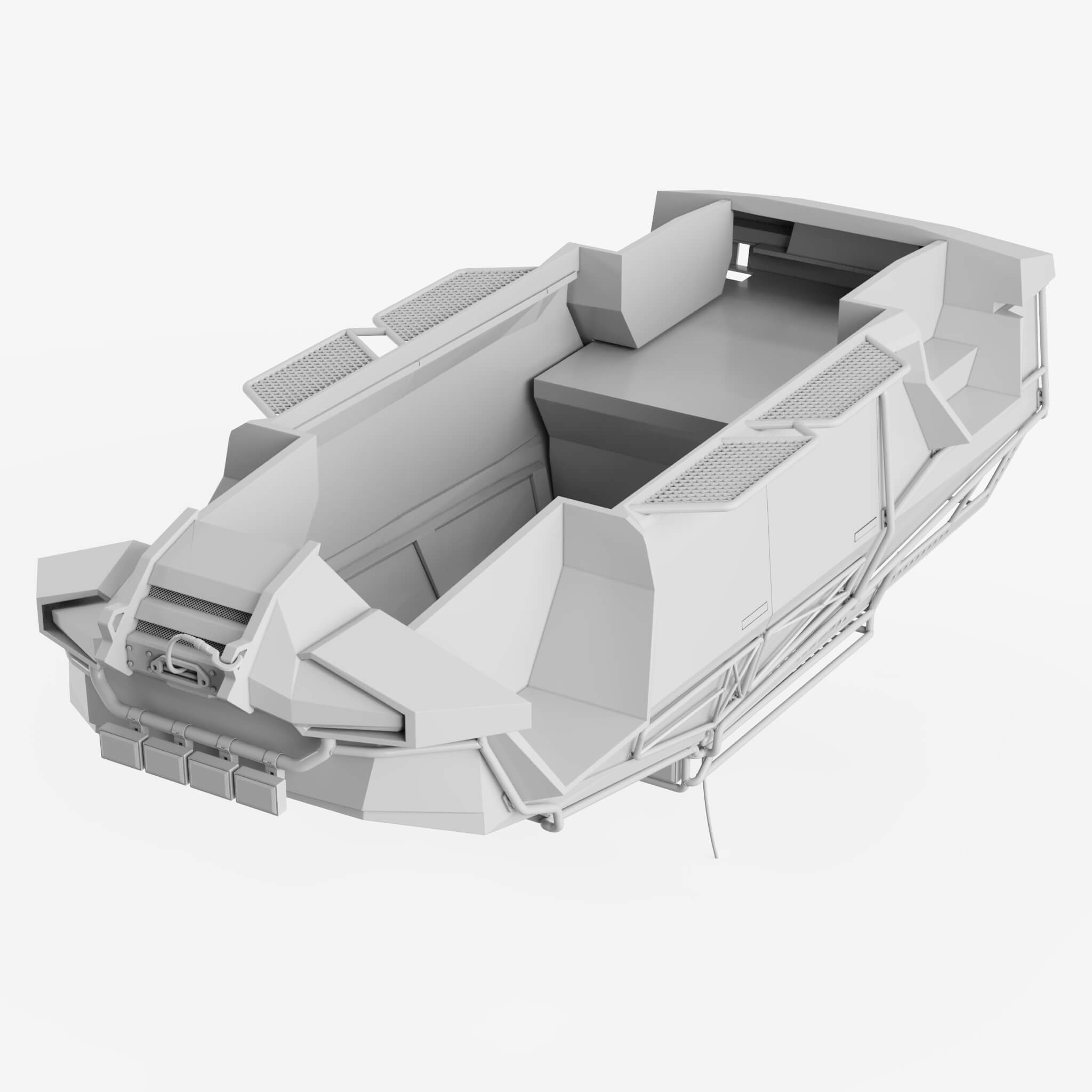 Tesla Cybertrack SUV Cover - 3D Model by CGIKnights