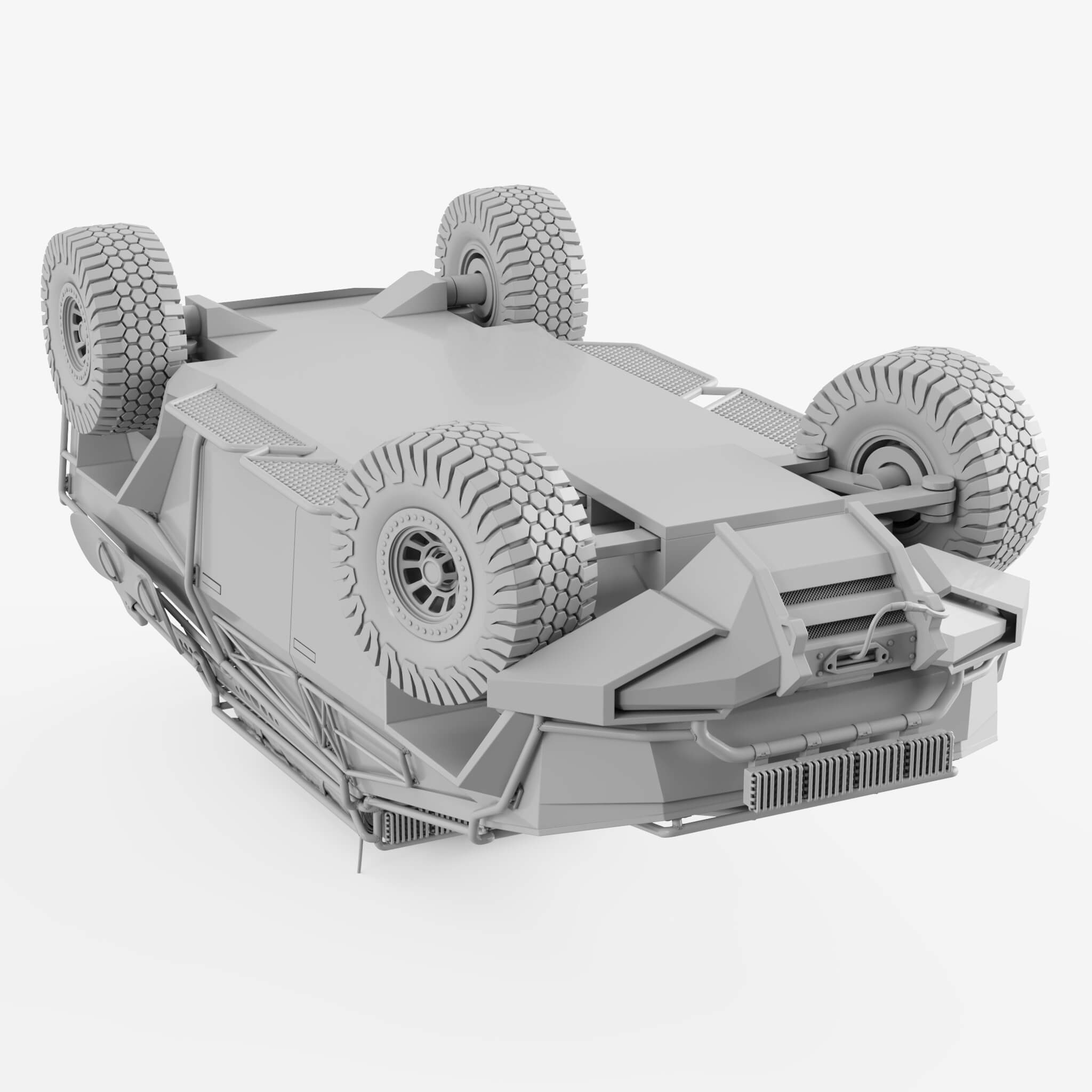 Tesla Cybertrack SUV - 3D Print Model by CGIKnights