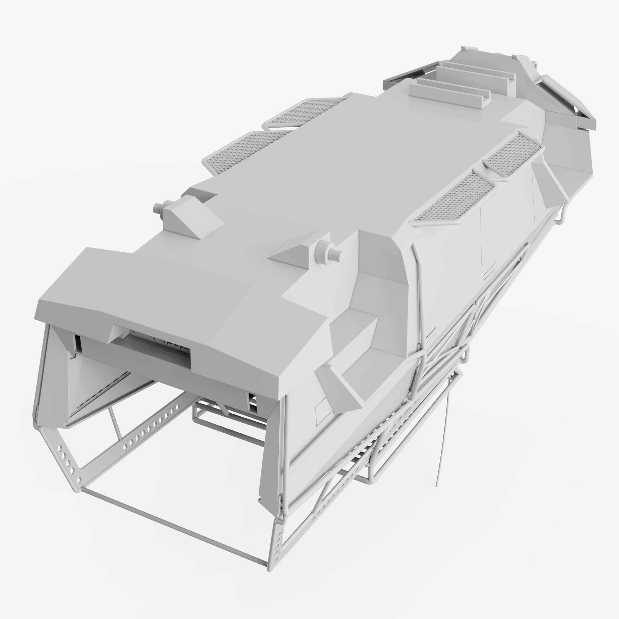 Tesla Cybertrack SUV - 3D Print Model by CGIKnights