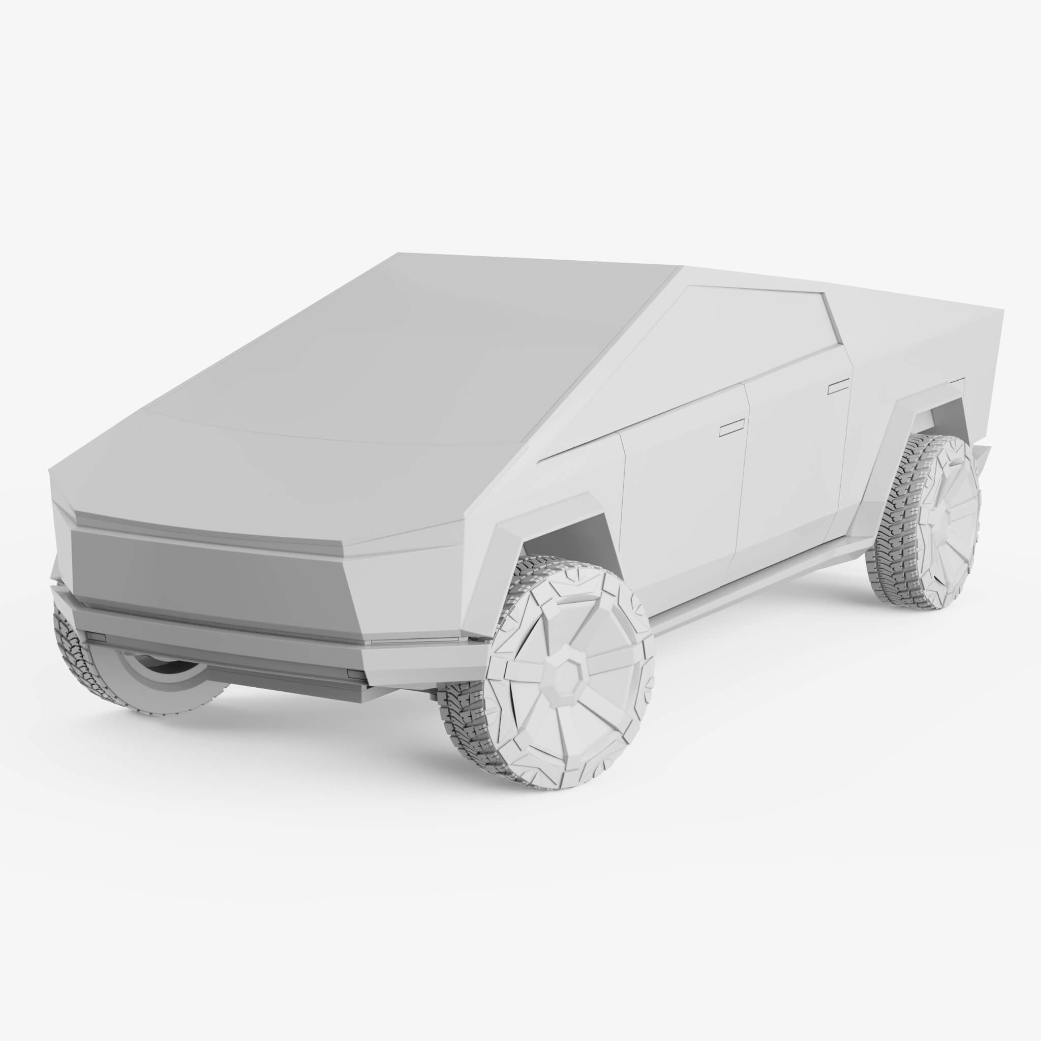 Tesla Cybertrack - Print Ready 3D Model by CGIKnights