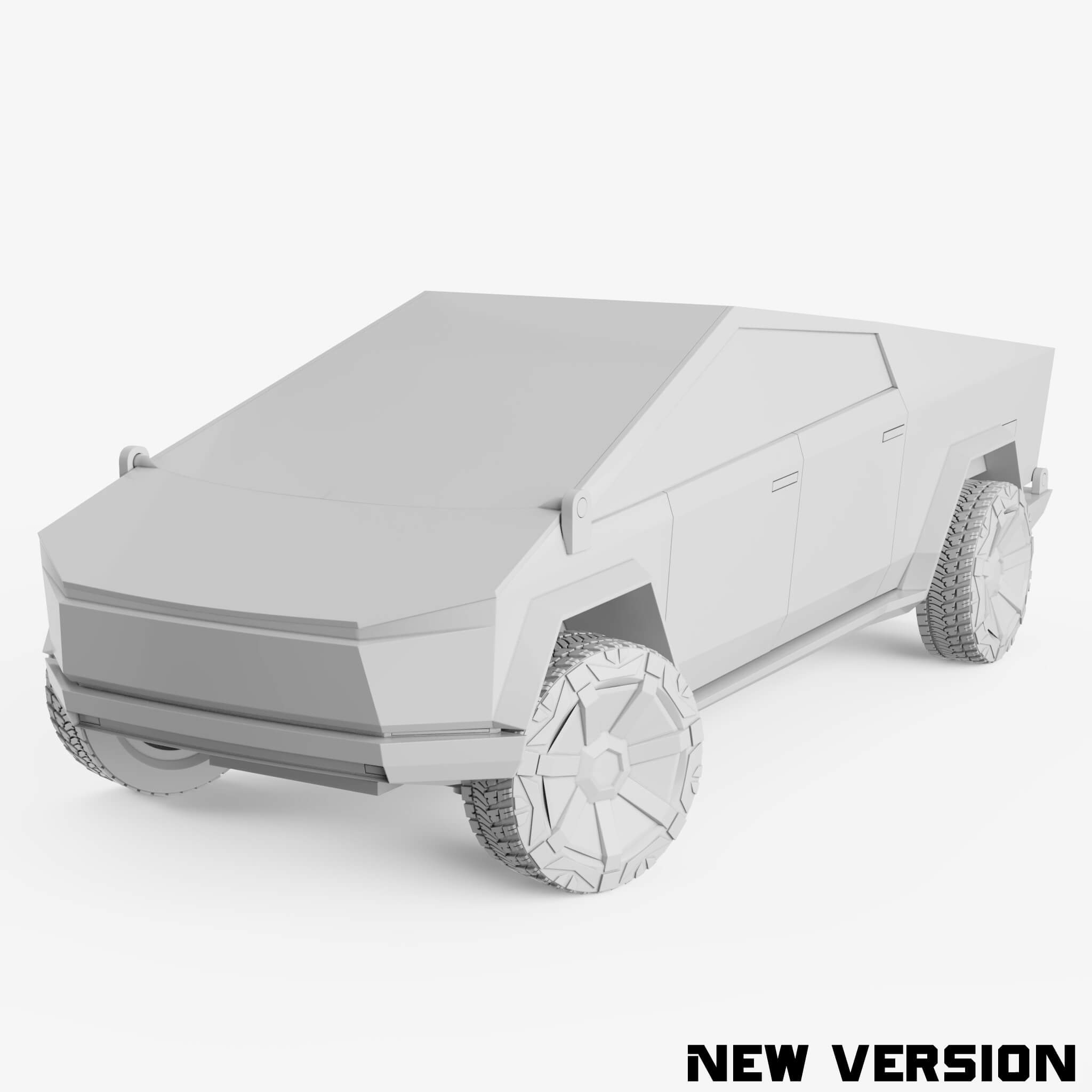 Tesla Cybertrack - 3D Model by CGIKnights