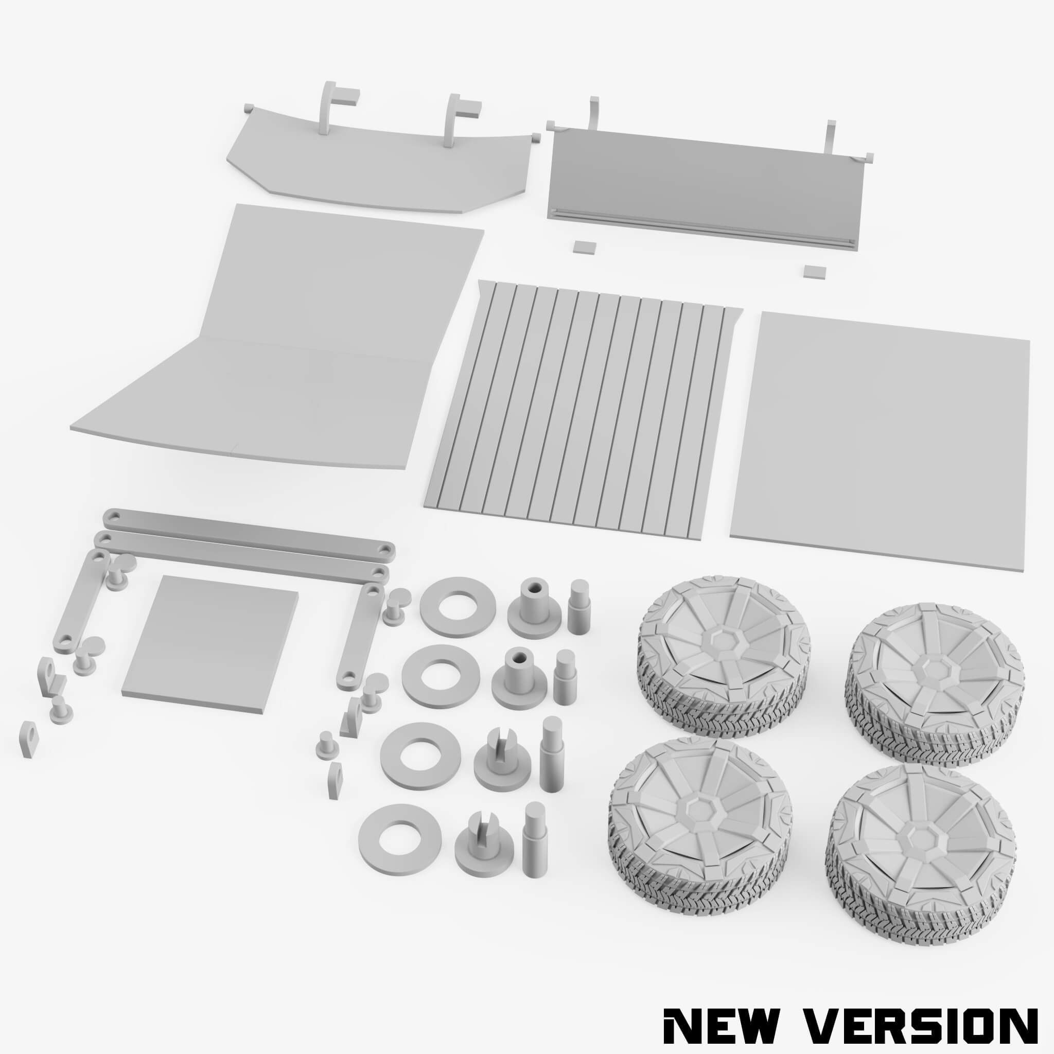 Tesla Cybertrack - 3D Model by CGIKnights