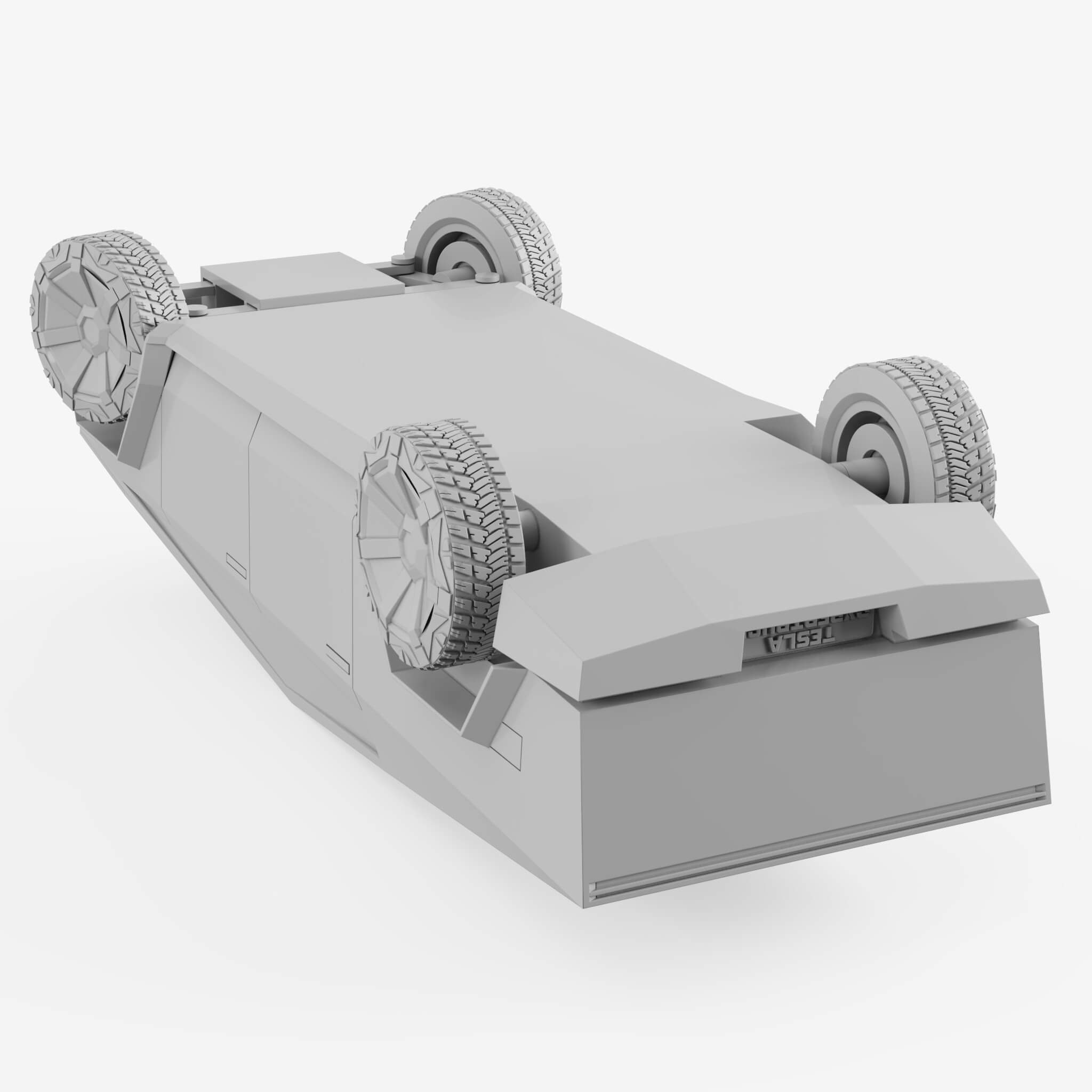 Tesla Cybertrack - 3D Model by CGIKnights