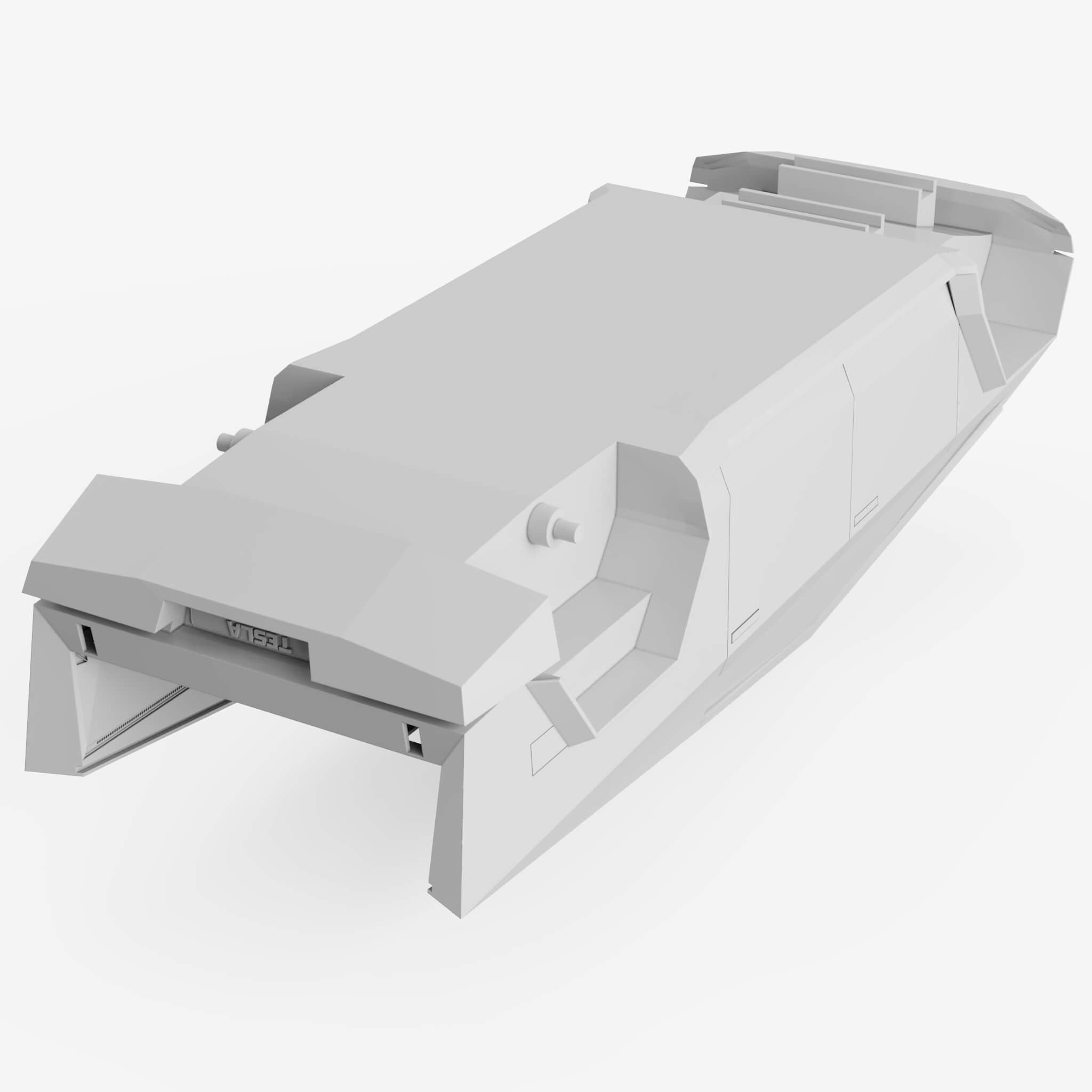 Tesla Cybertrack - 3D Model by CGIKnights