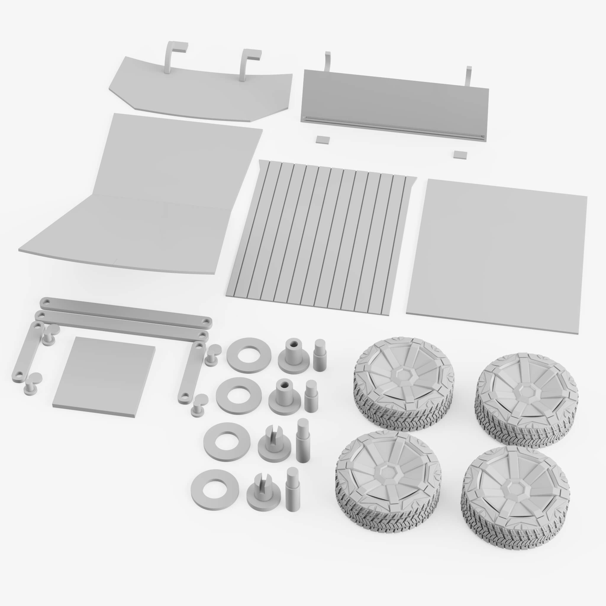 Tesla Cybertrack - 3D Model by CGIKnights