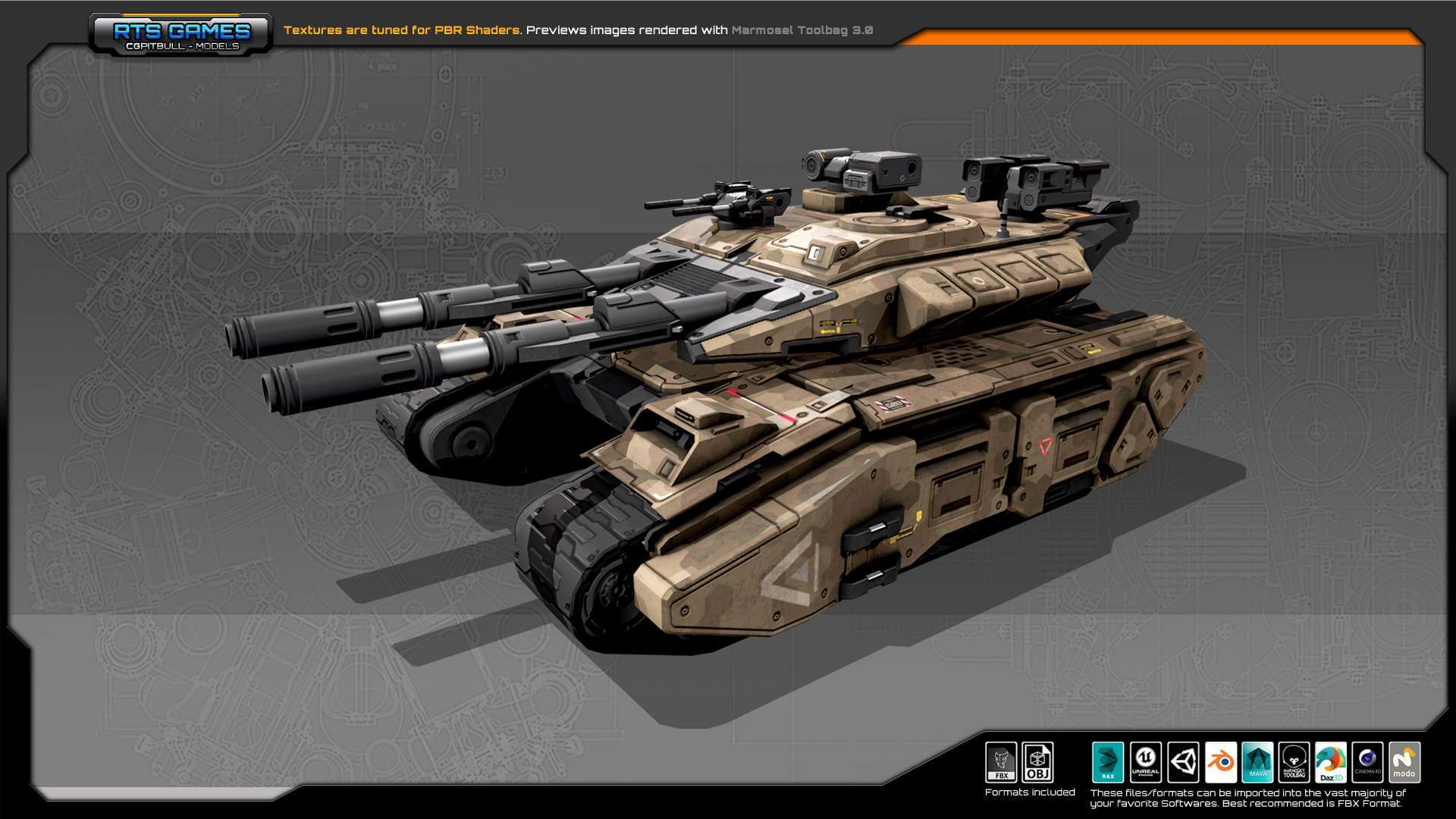 Insect Tank Concept Art