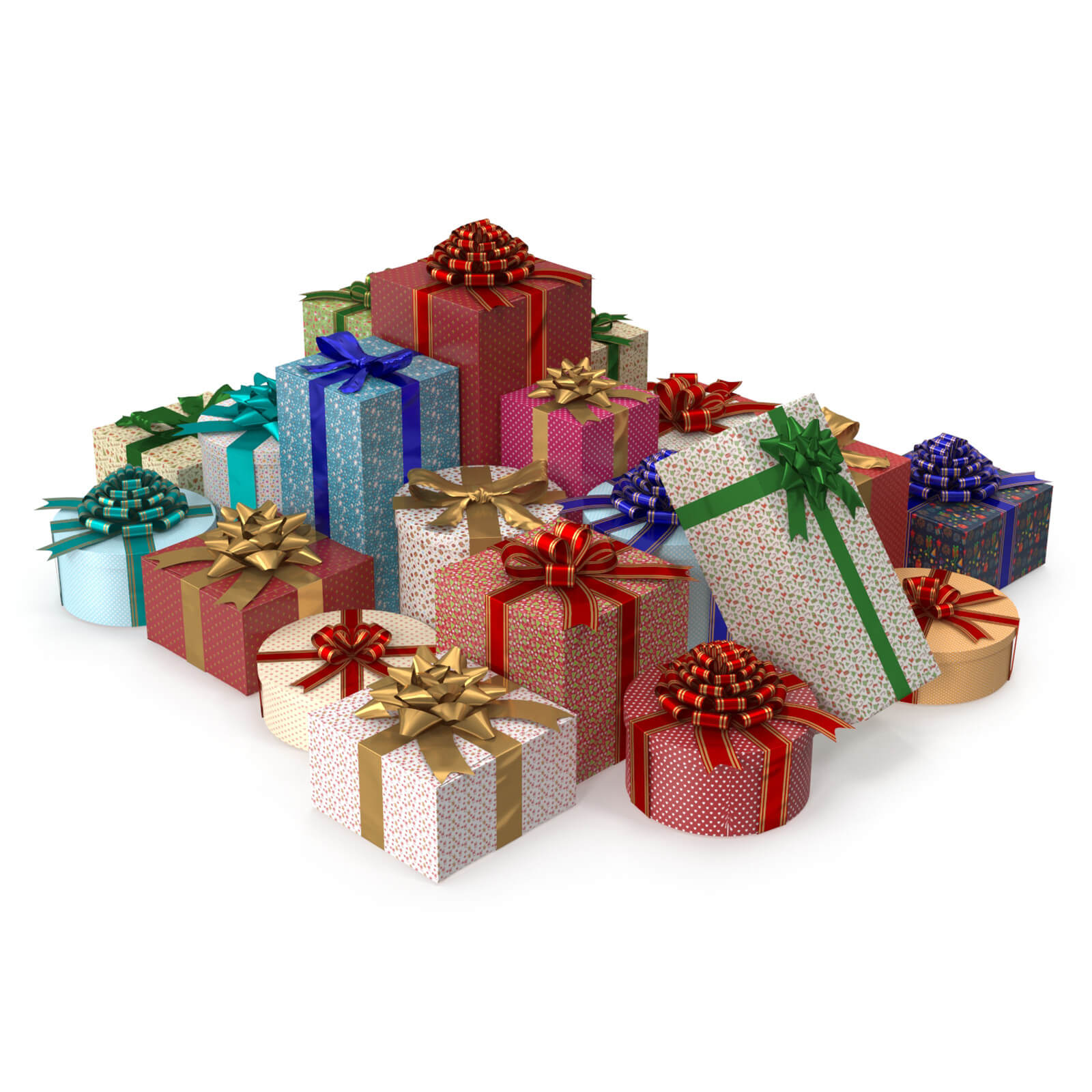 Christmas Gifts New 3 - 3D Model by CGPixel