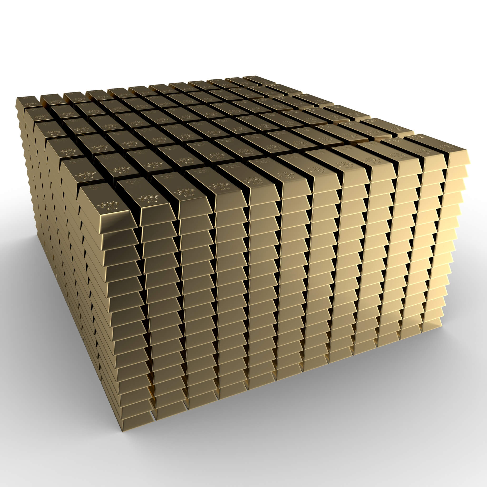 Gold Bar - 3D Model by CGPixel