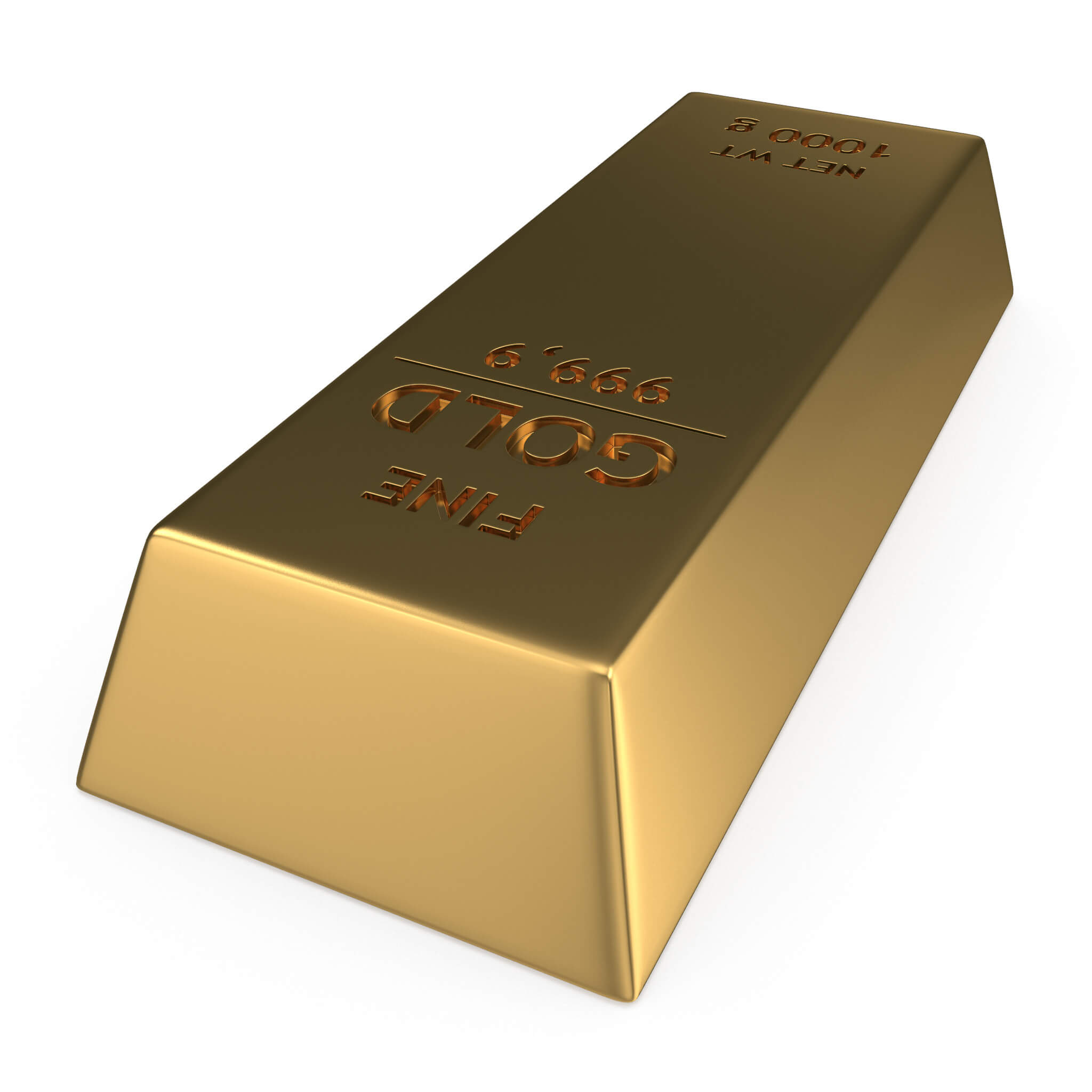 Gold Bars - 3D Model by CGPixel