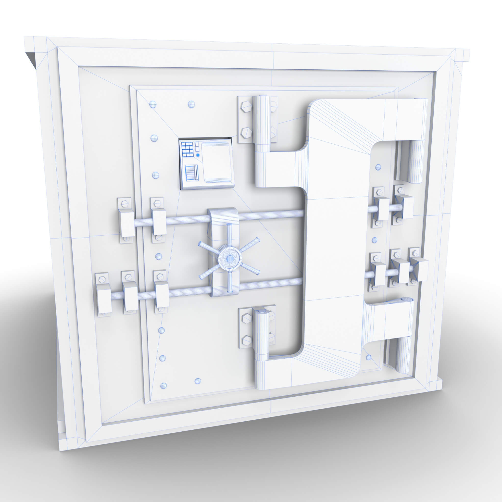 Vault With Gold - 3D Model by CGPixel