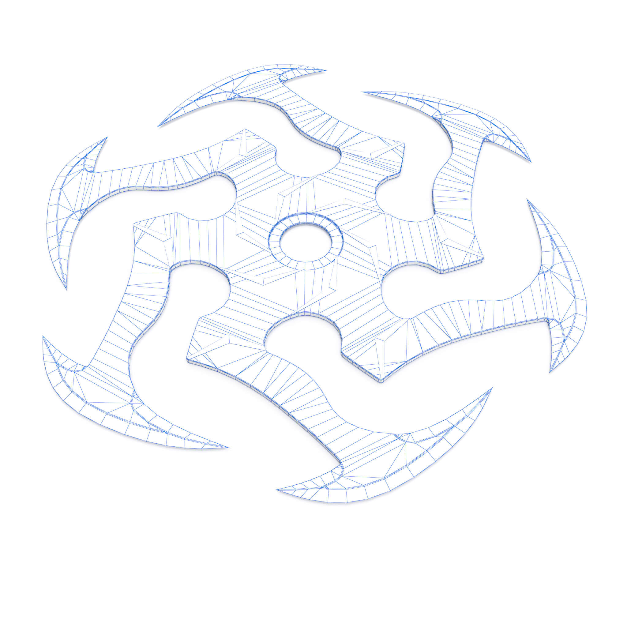 Shuriken 10 - 3D Model by CGPixel