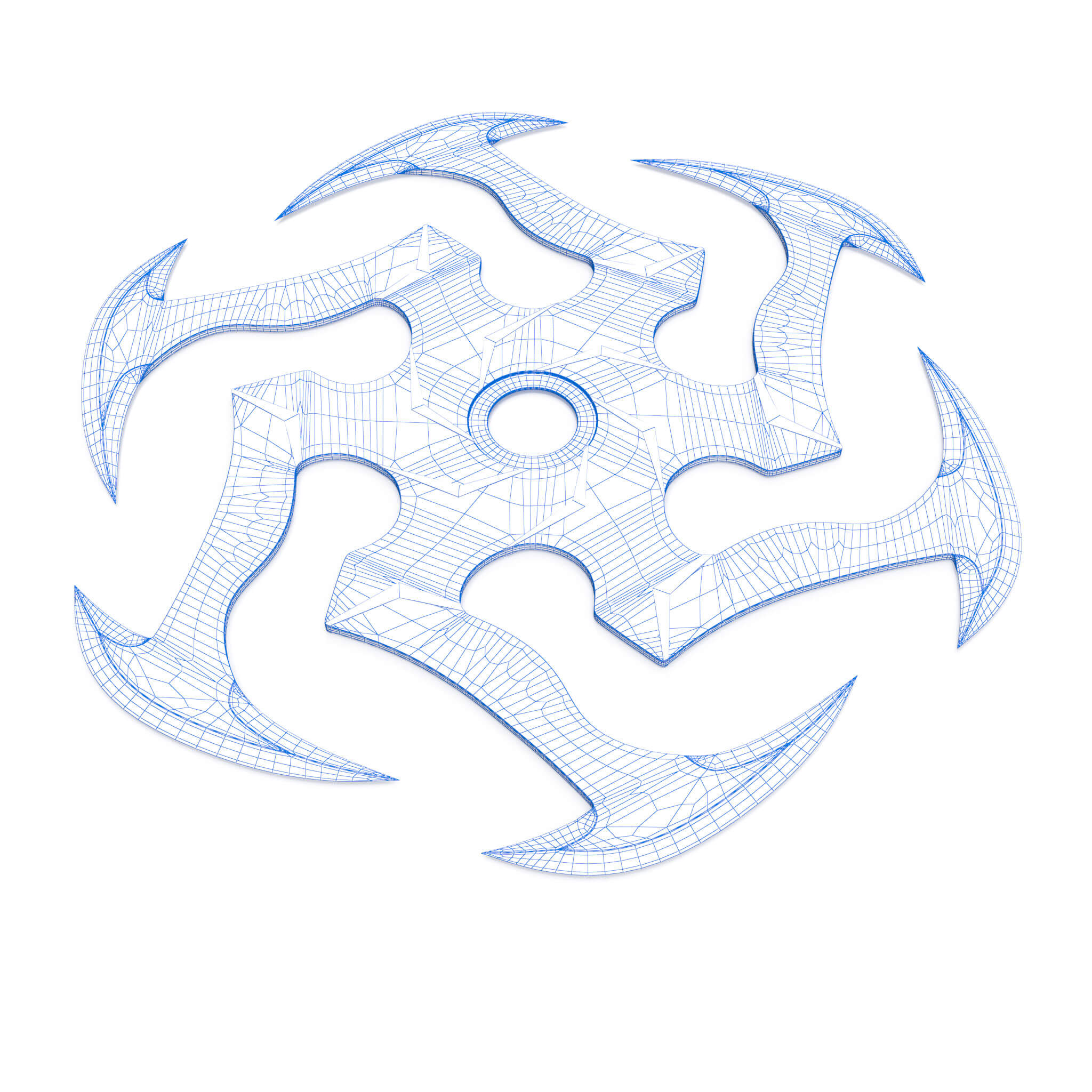 Shuriken 10 - 3D Model by CGPixel