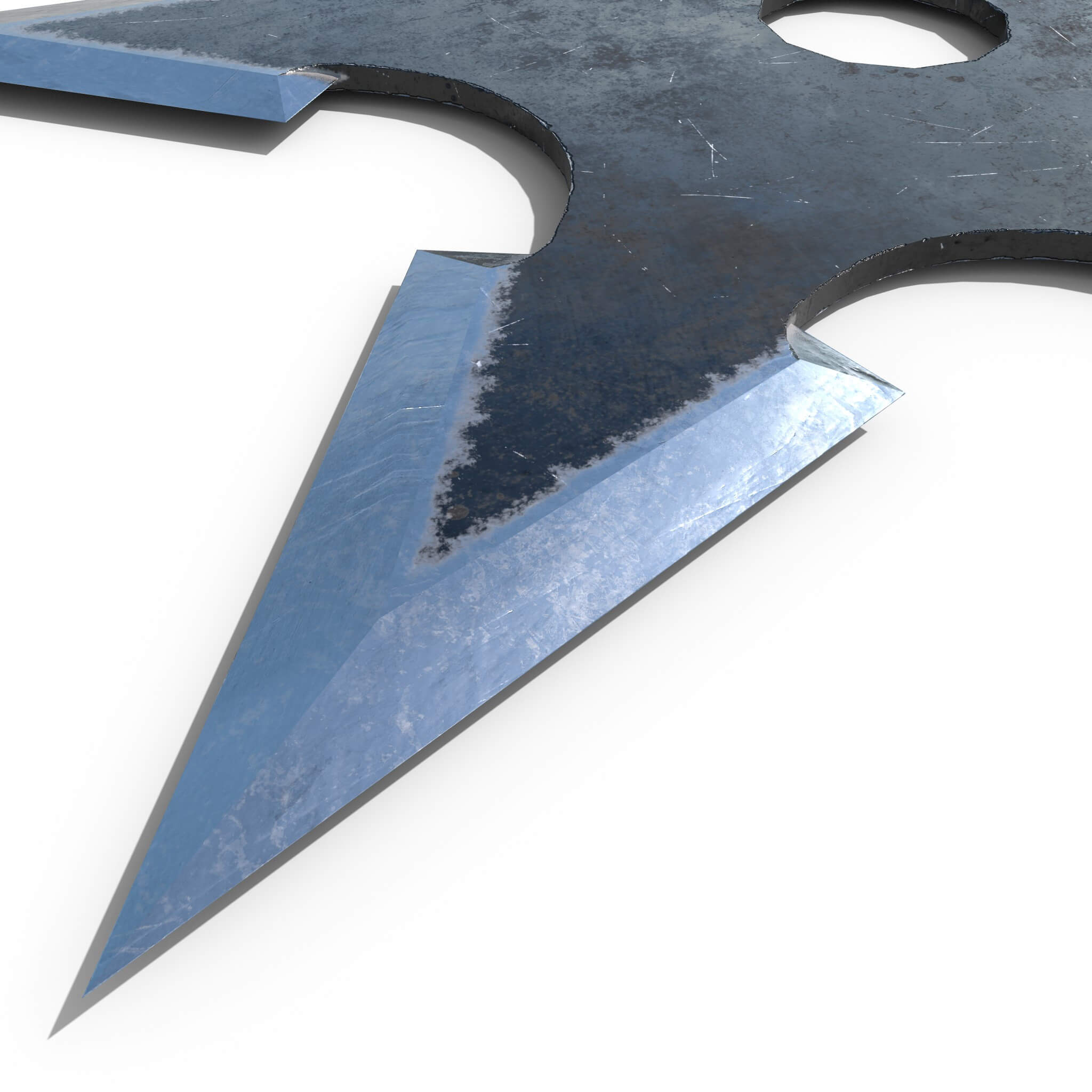 Shuriken 3 Low Poly - 3D Model by CGPixel