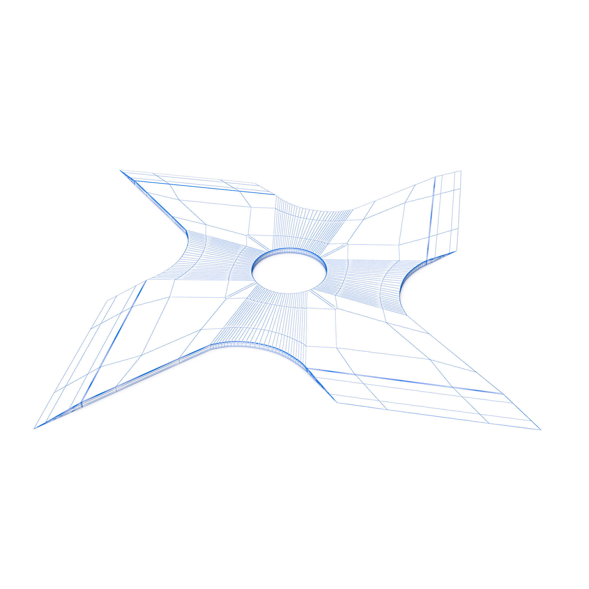 Shuriken 4 - 3D Model by CGPixel