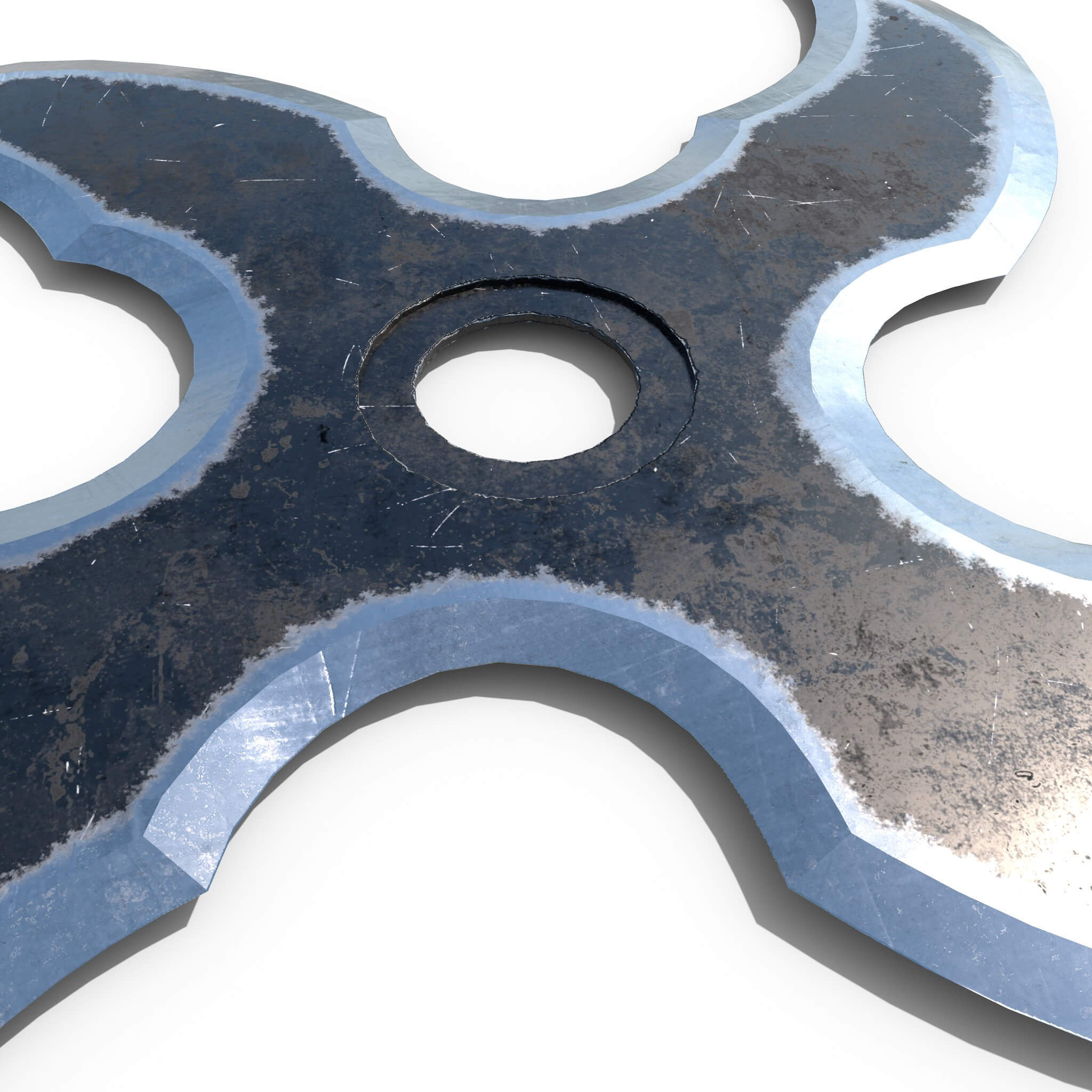 Shuriken 5 Low Poly - 3D Model by CGPixel