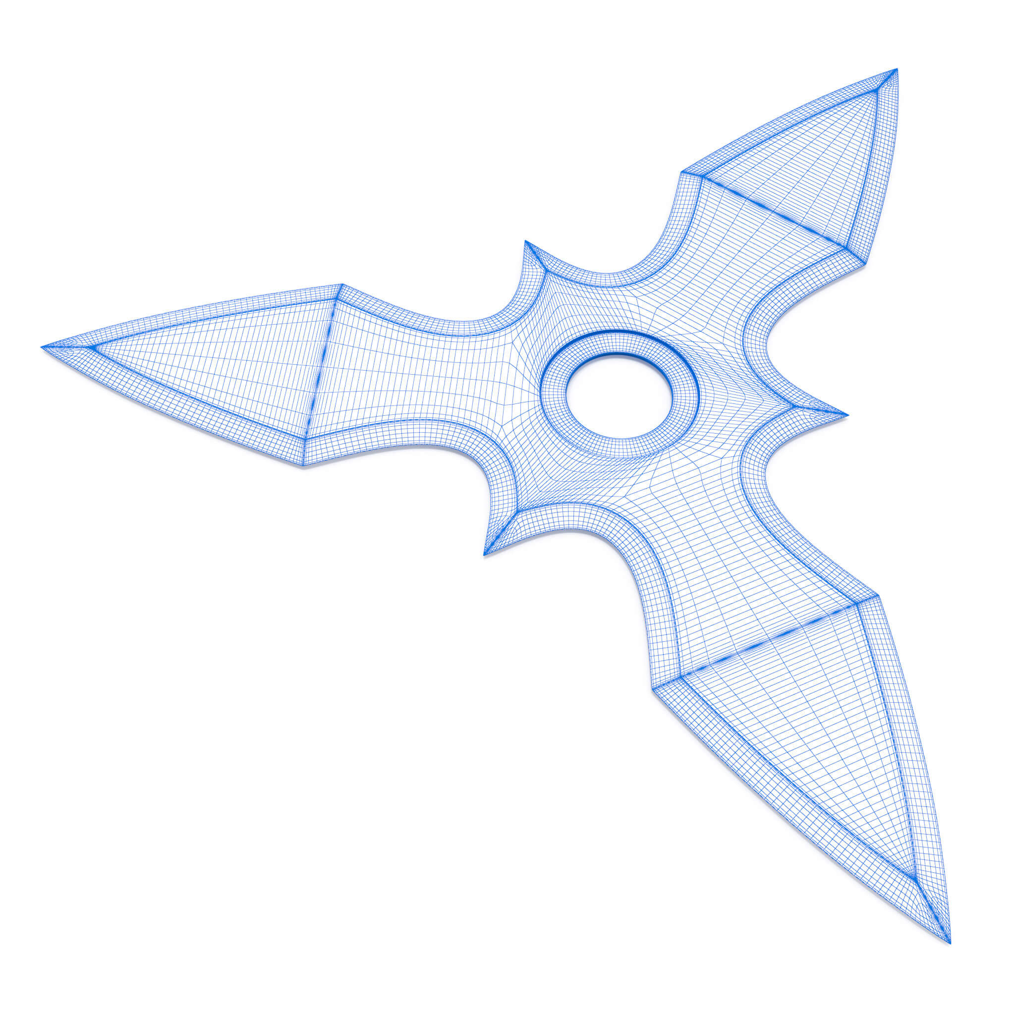 Shuriken 6 - 3D Model by CGPixel