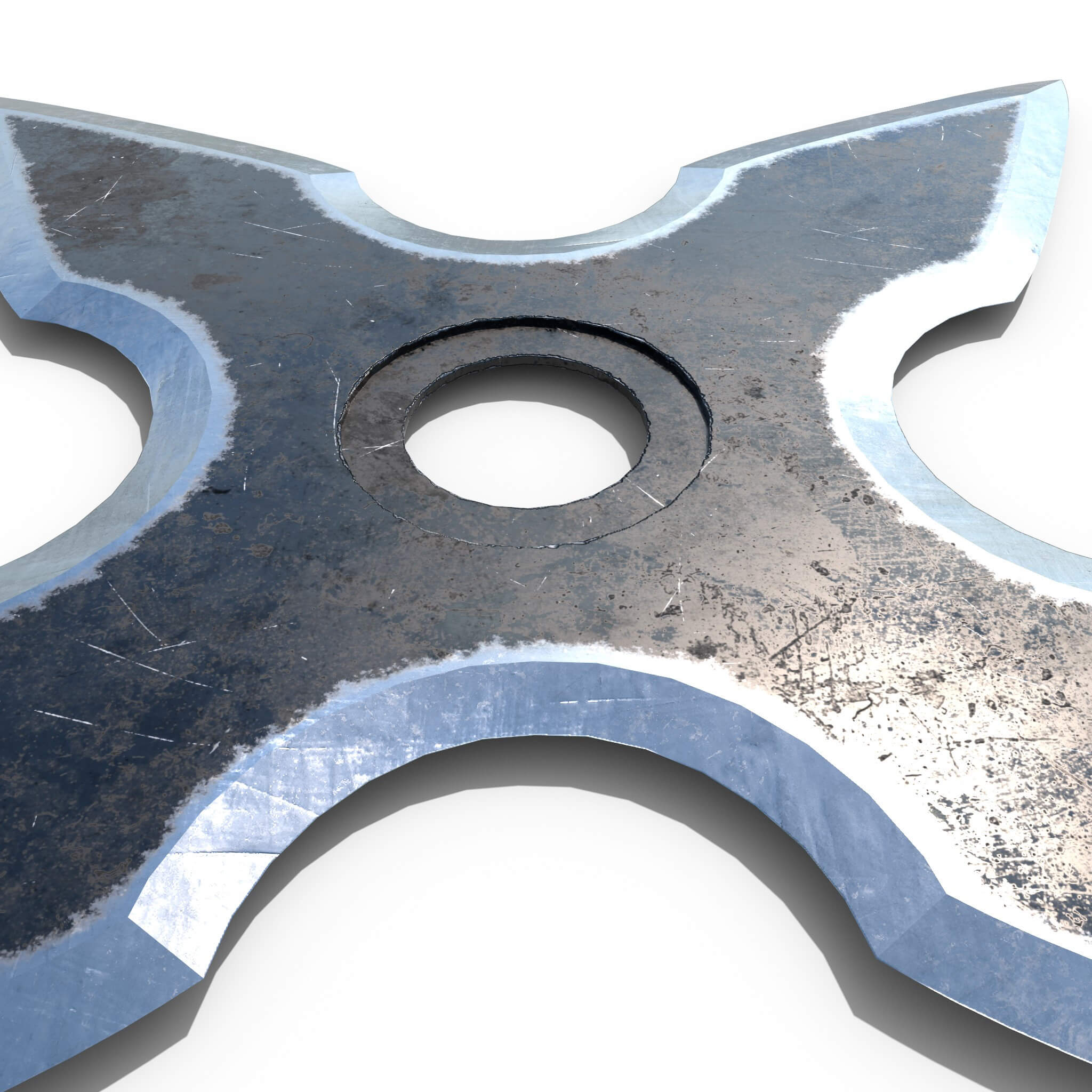 Shuriken 7 Low Poly - 3D Model by CGPixel