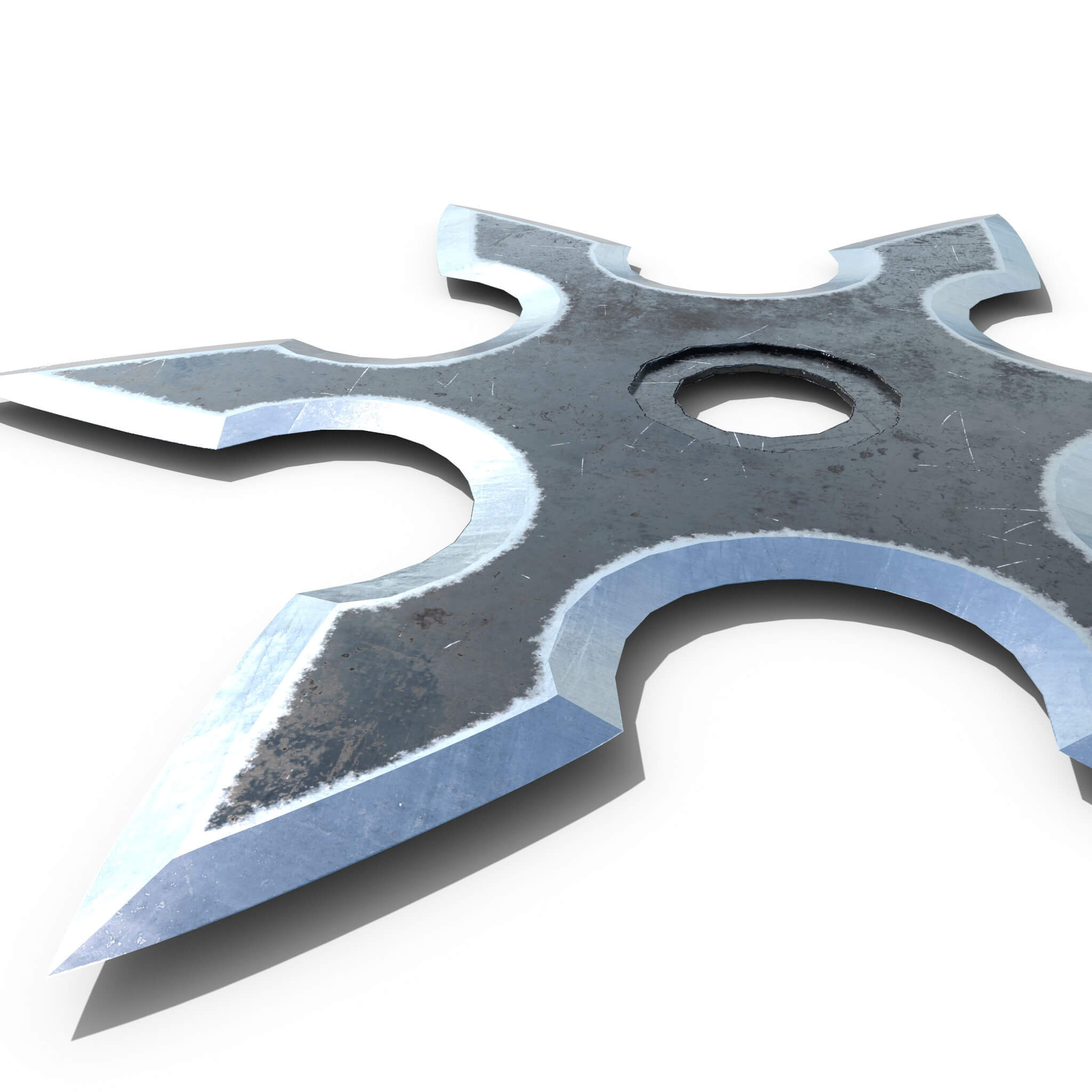 Shuriken 8 Low Poly - 3D Model by CGPixel