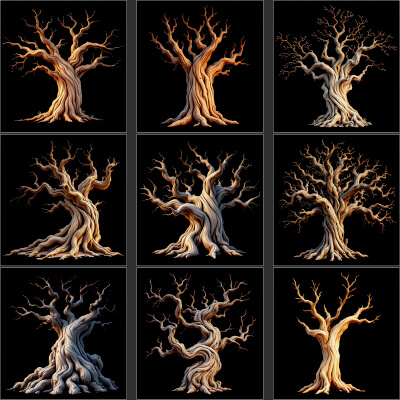 2D Game Assets | Trees | RenderHub