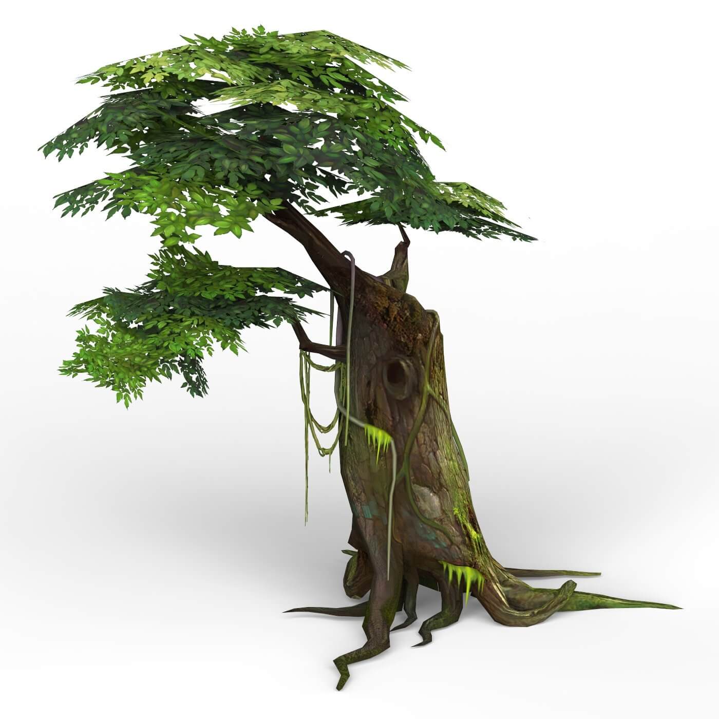 Fantasy Tree 04 - 3D Model by cgsea
