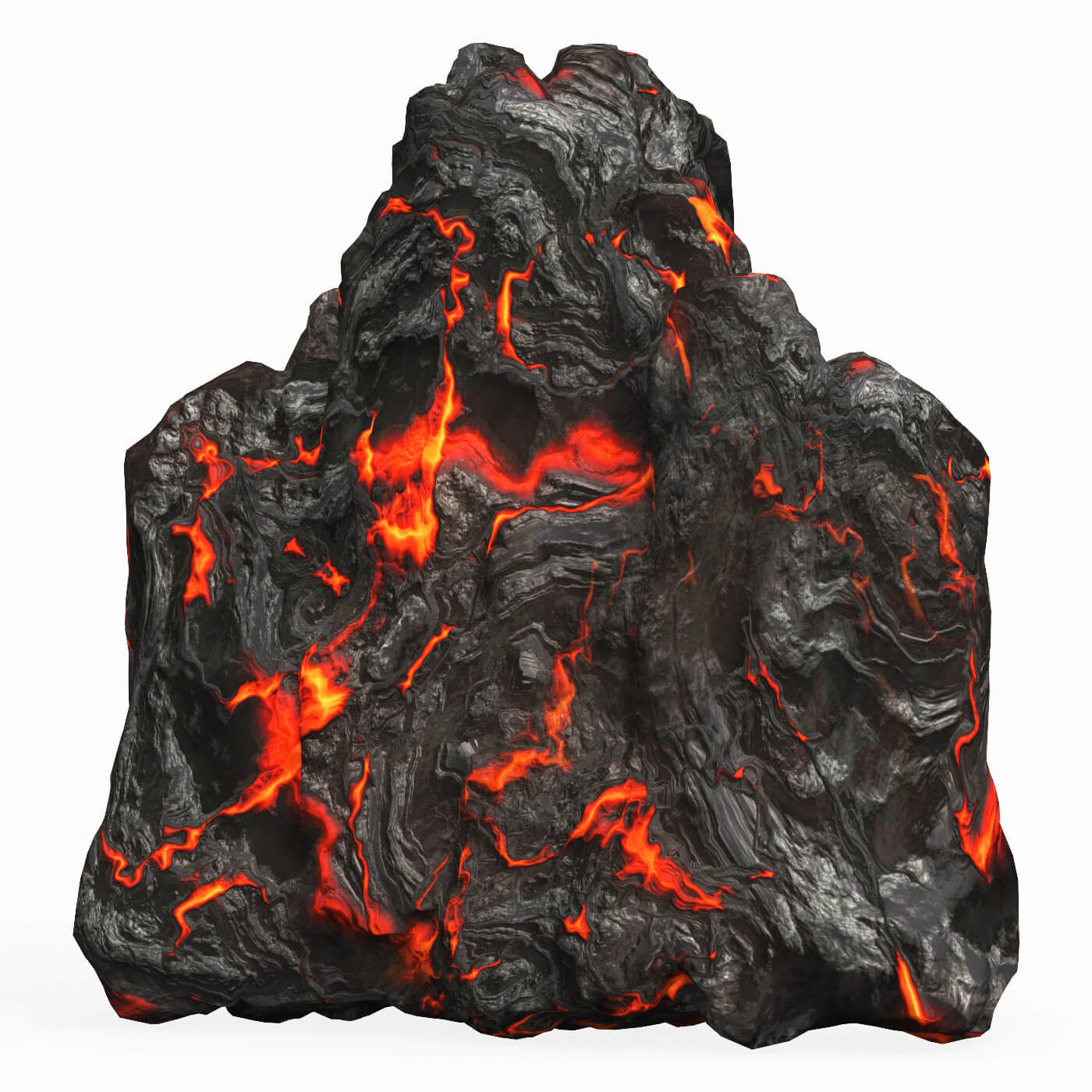 Lava Rock 06 - 3D Model by cgsea