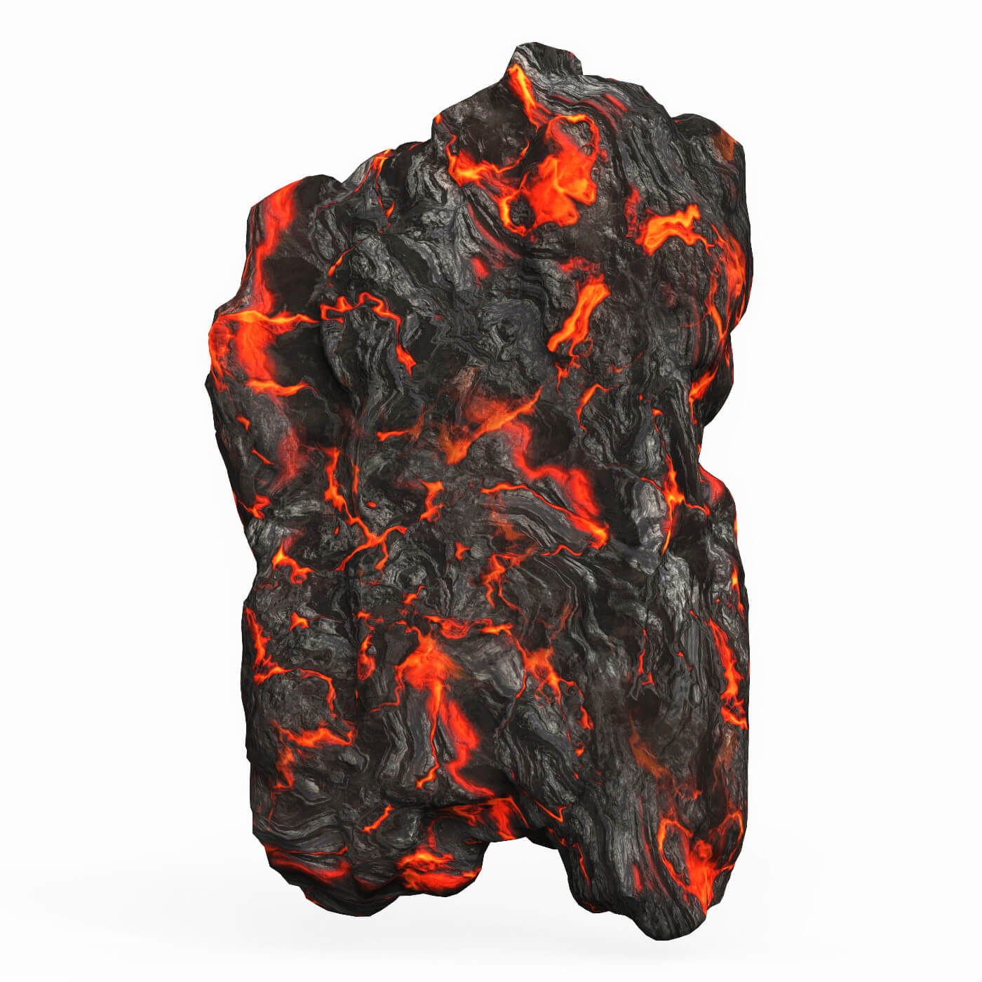 Lava Rock 08 - 3D Model by cgsea