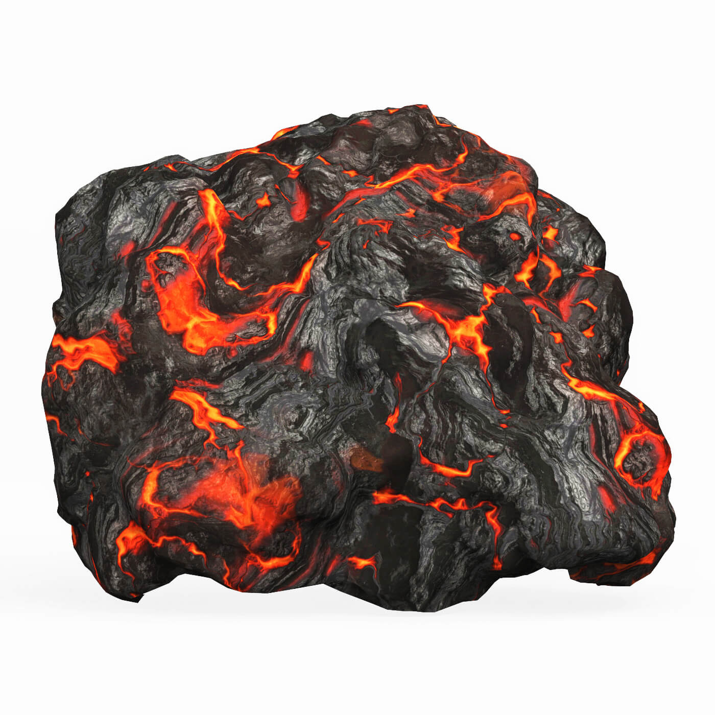 Lava Rock 09 - 3D Model by cgsea