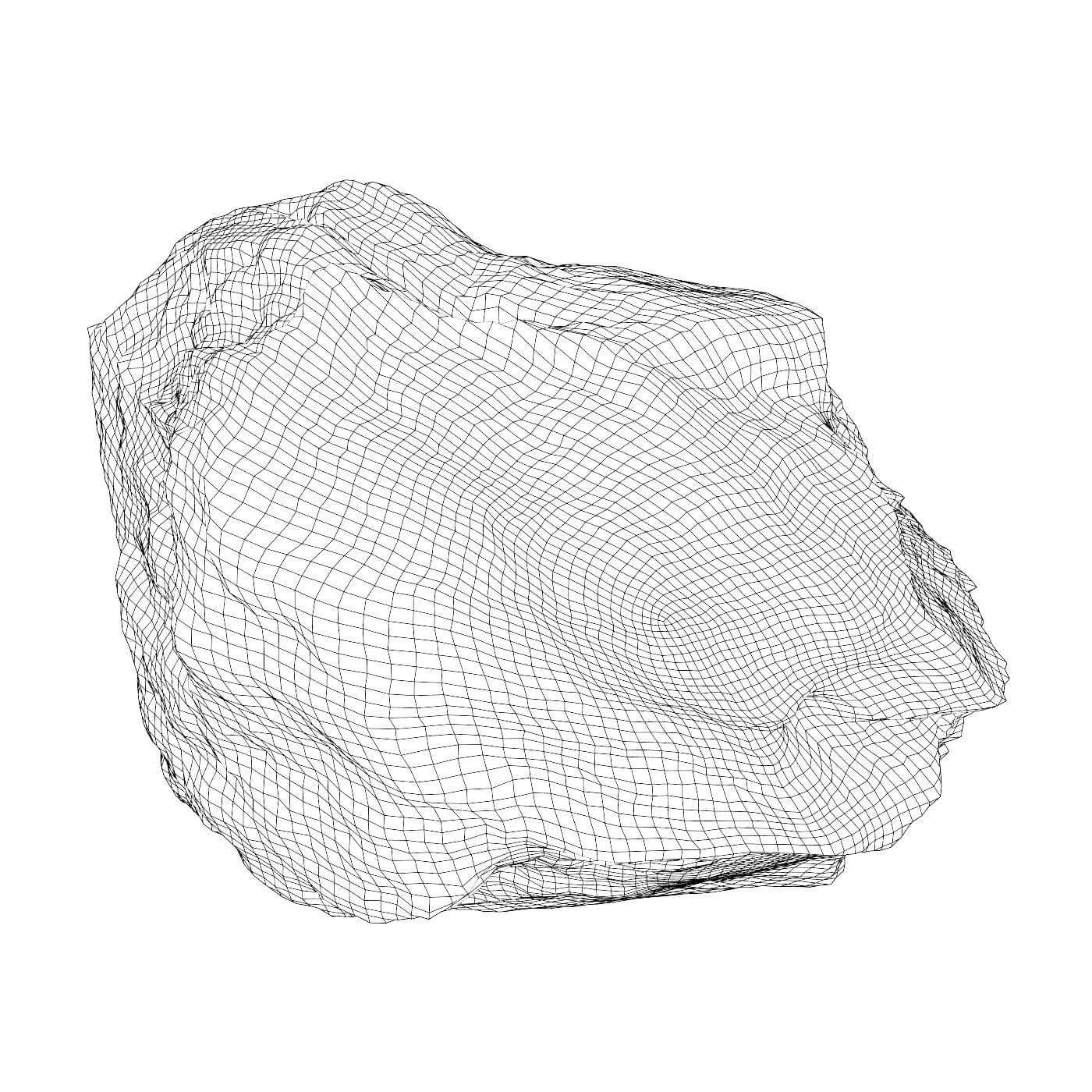 Ground Rock 07 - 3D Model by cgsea