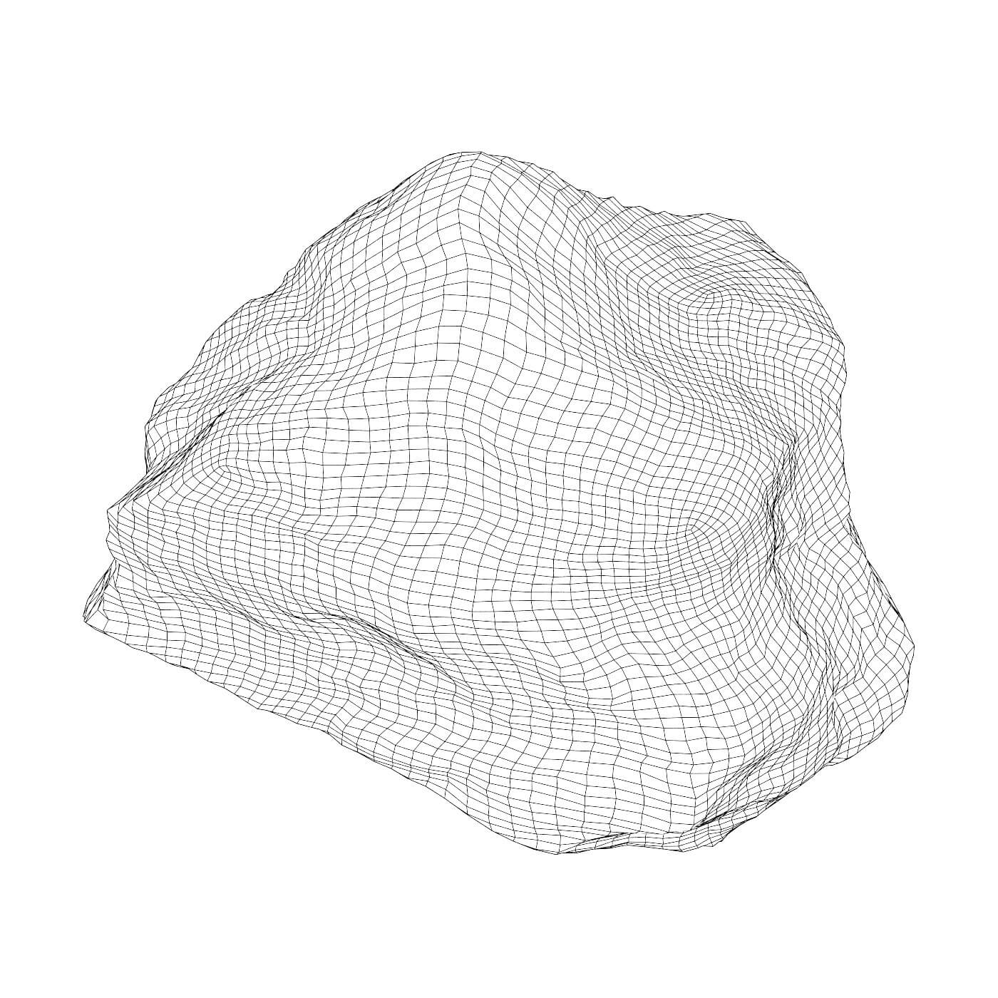 Ground Rock 08 - 3D Model by cgsea