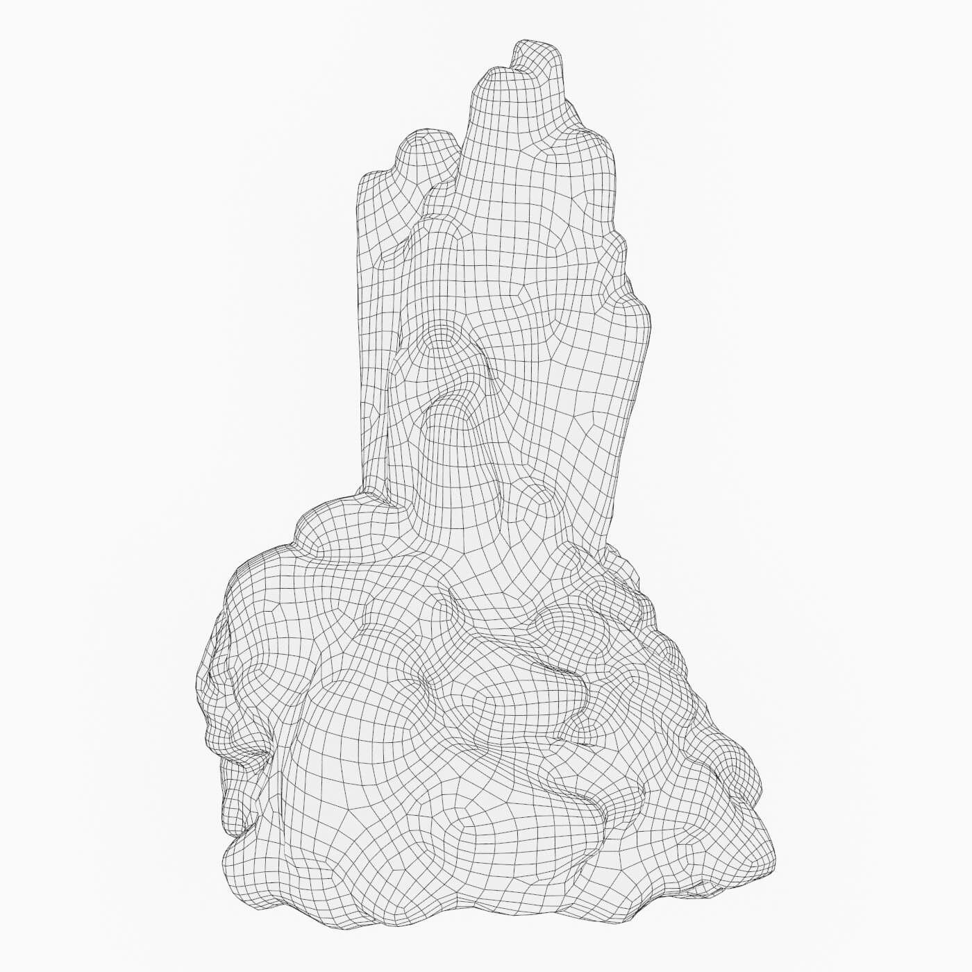 Rock Cliff 06 - 3D Model by cgsea