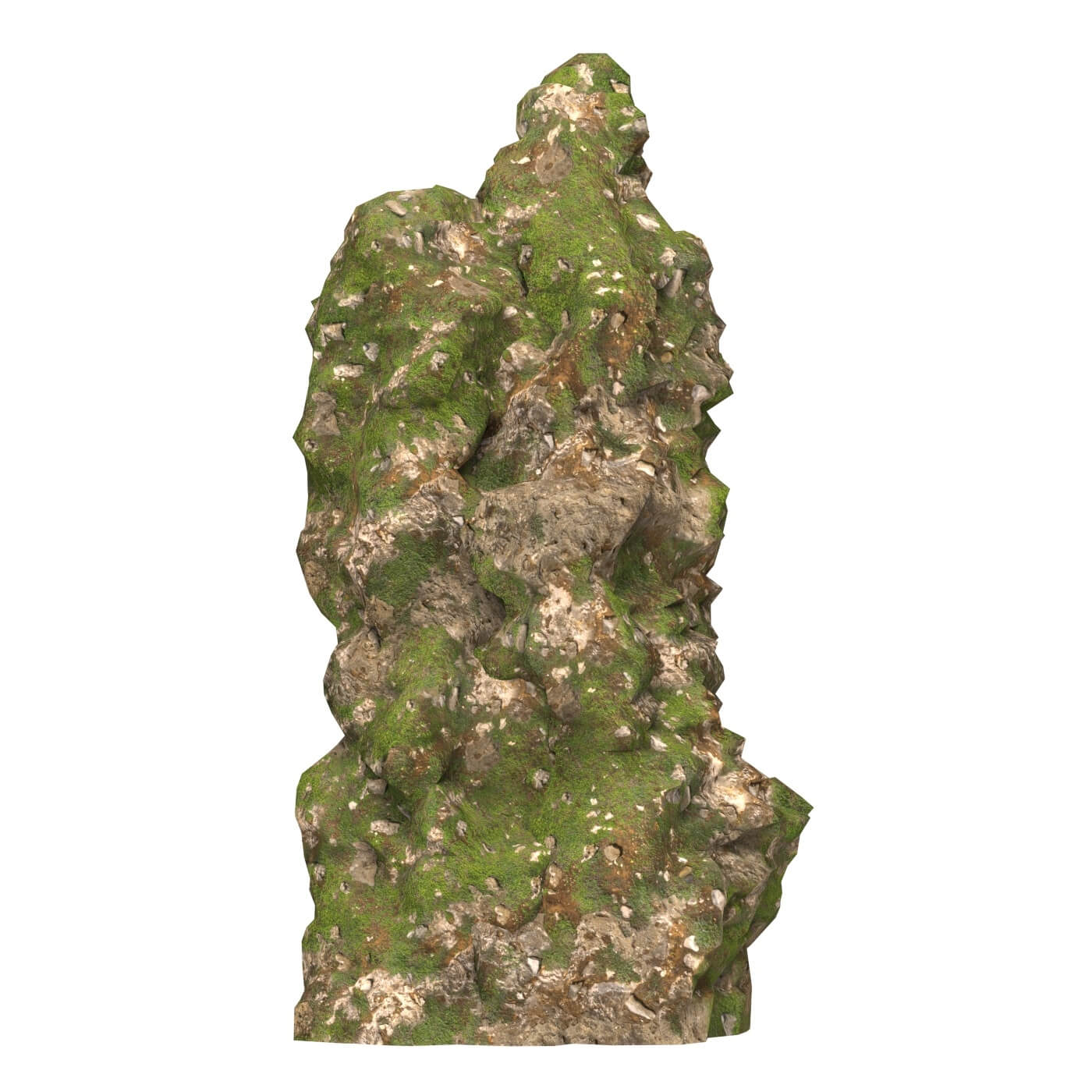 Realistic Mountain Cliff 02 - 3D Model by cgsea
