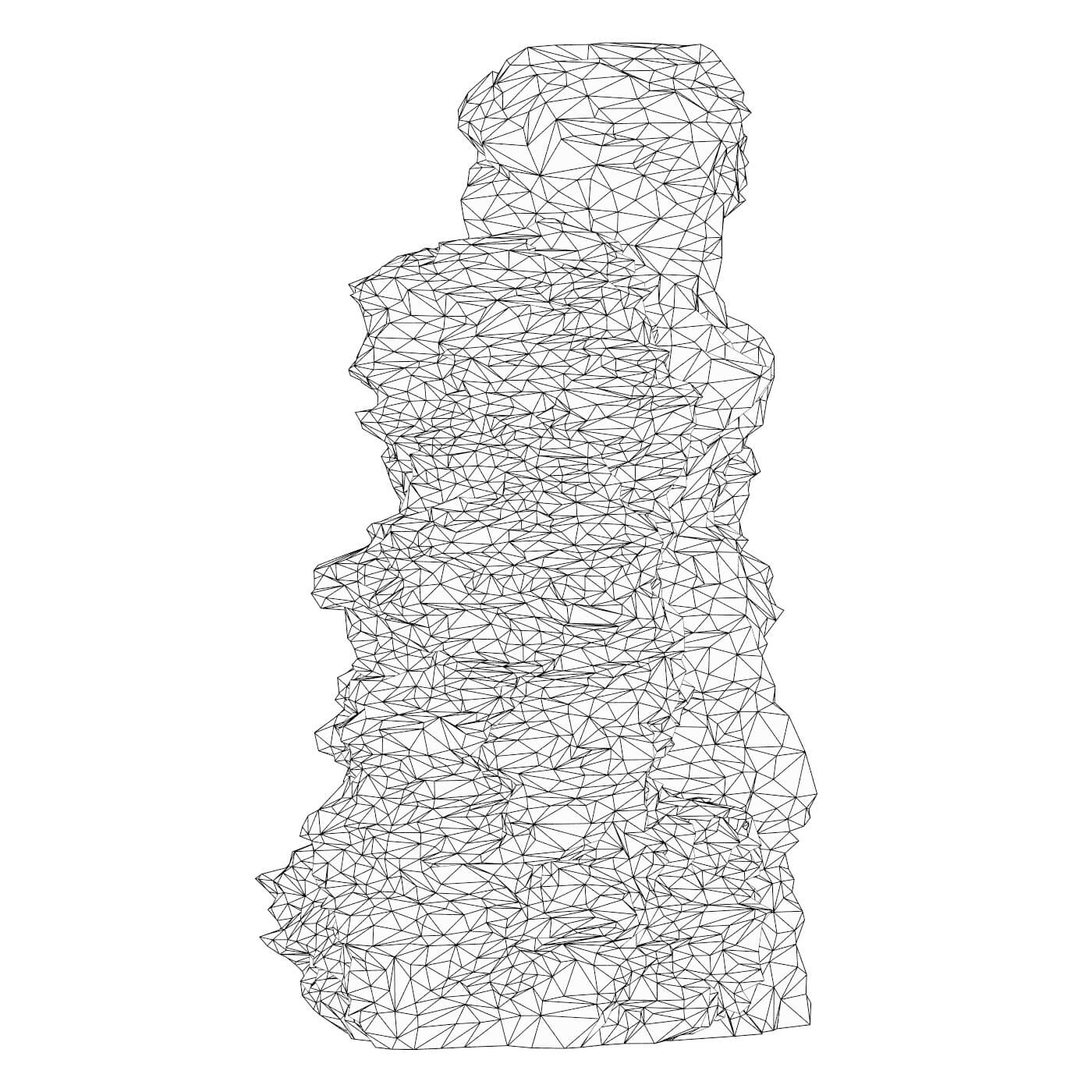 Realistic Mountain Cliff 05 - 3D Model by cgsea