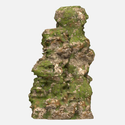 Realistic Mountain Cliff 05 - 3D Model by cgsea