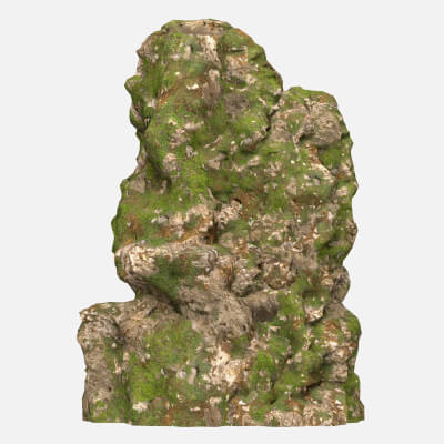 Realistic Mountain Cliff 07 - 3D Model by cgsea